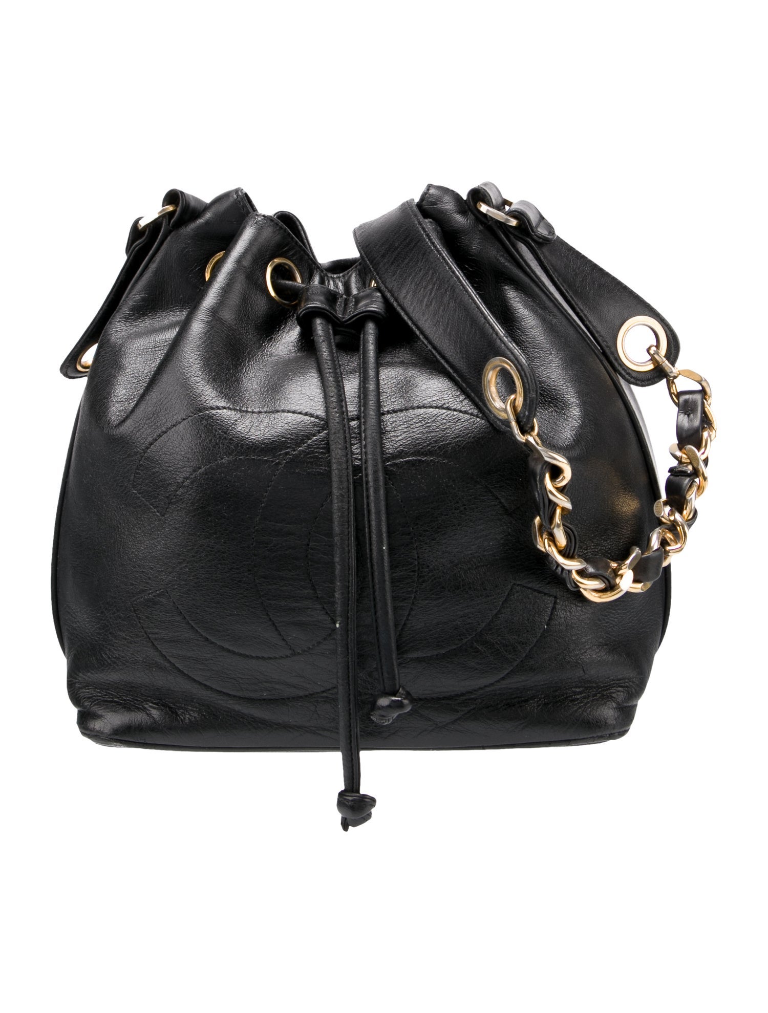 Chanel Timeless Drawstring Bucket Bag - Black Bucket Bags, Handbags ...