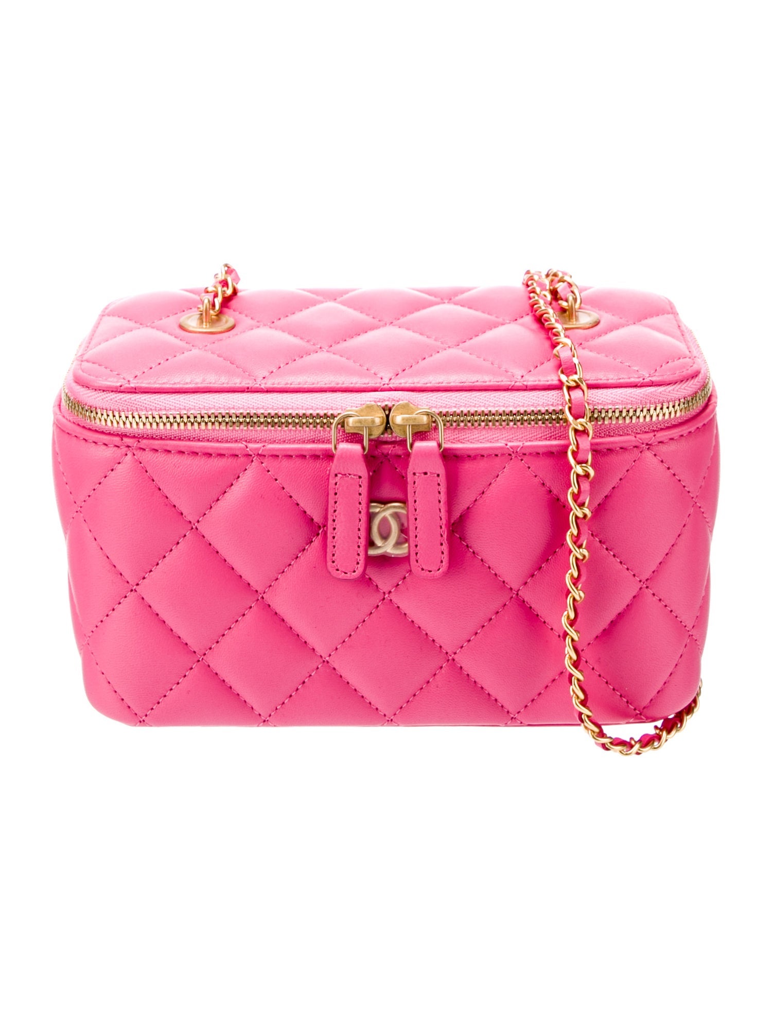 Chanel Small Coco Hearts Vanity Case - Shoulder Bags, Handbags | The ...