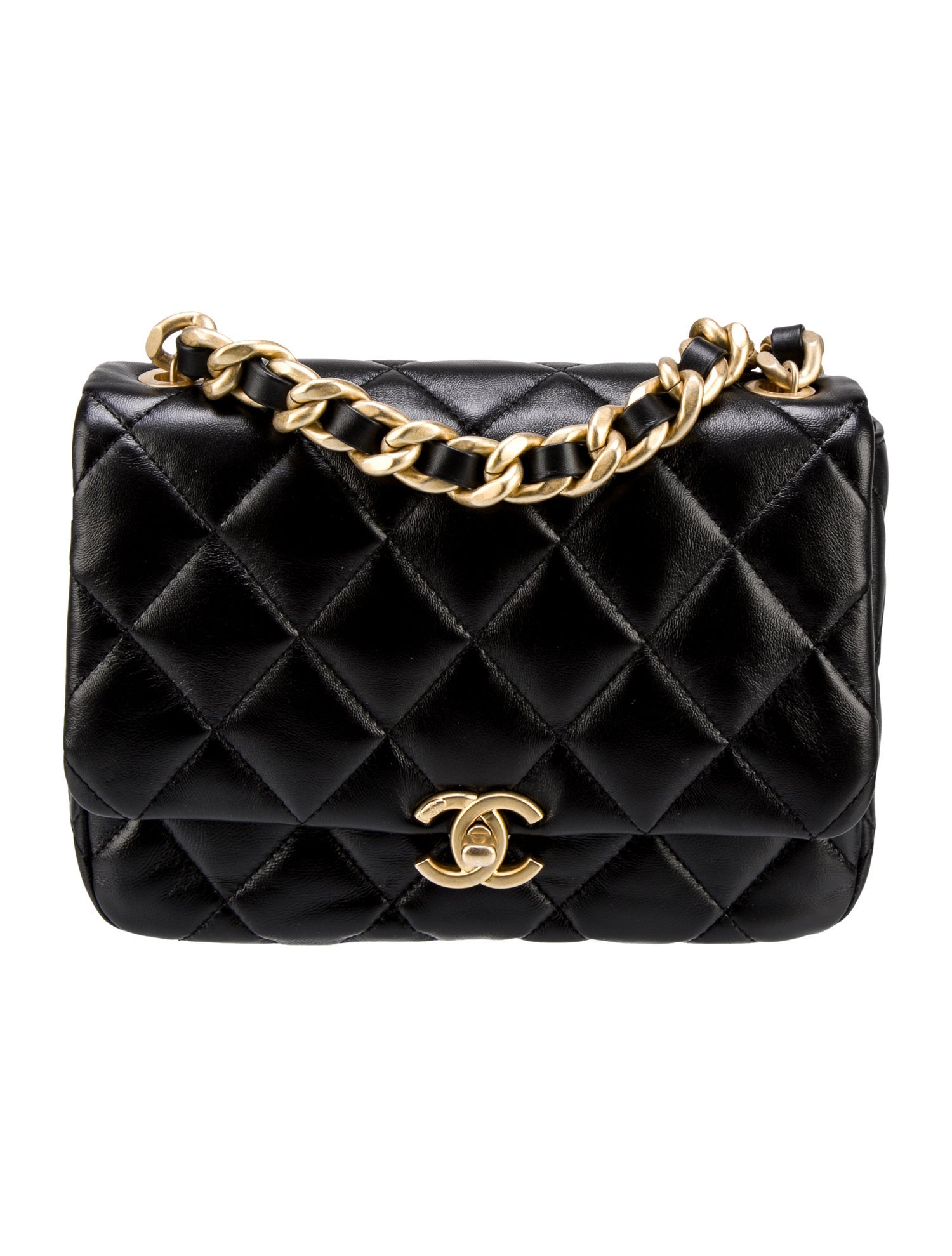 Chanel Small Candy Chain Flap Bag - Black Crossbody Bags, Handbags ...