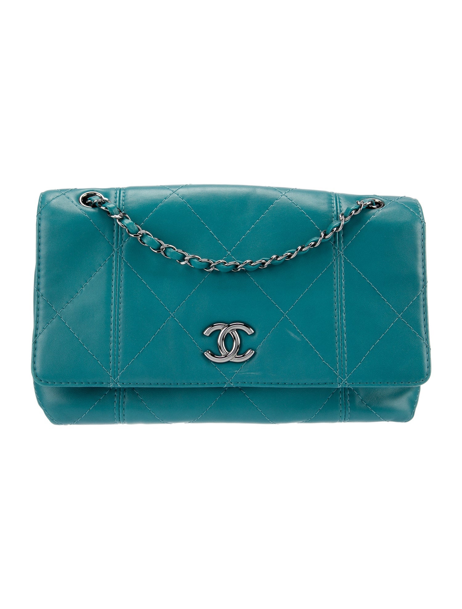 Chanel Soft Touch Flap Bag - Green Shoulder Bags, Handbags - CHA1063523 ...