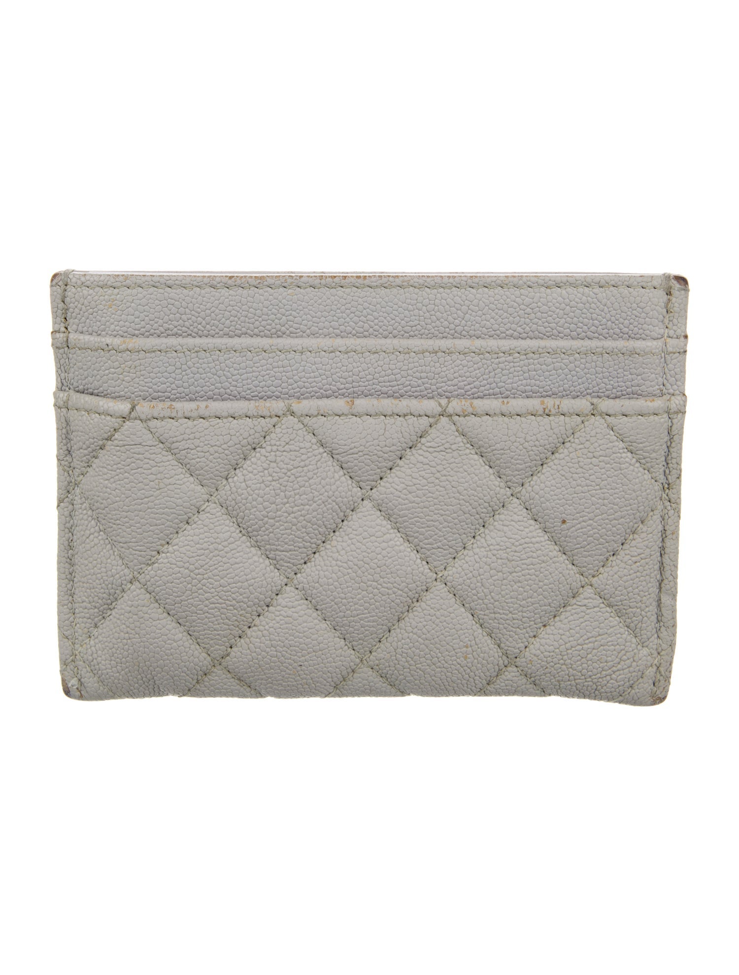 Chanel 2019-2020 Boy Card Holder - Grey Wallets, Accessories ...