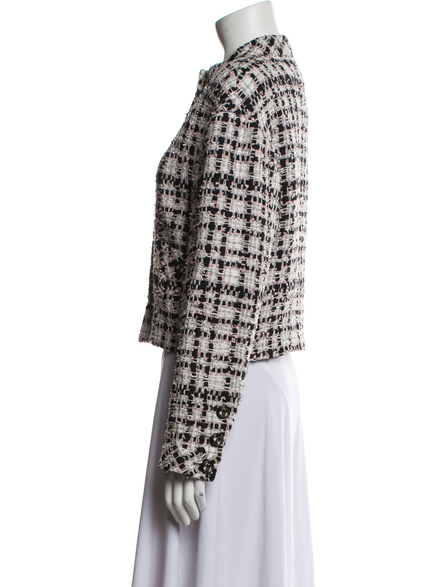 Chanel 2020 Tweed Pattern Evening Jacket - Neutrals Jackets, Clothing ...