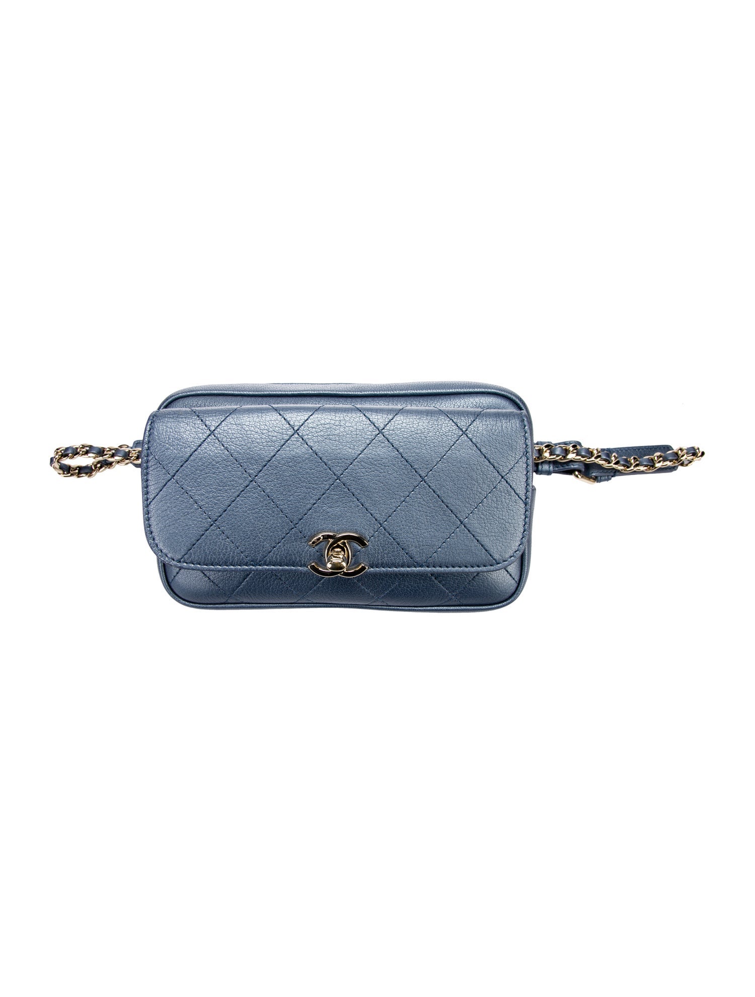 Chanel Casual Trip Waist Bag - Blue Waist Bags, Handbags - CHA1064694 ...