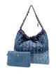 Chanel Sequin Denim Hobo 22 - Blue Hobos, Handbags - CHA1064702 | The ...