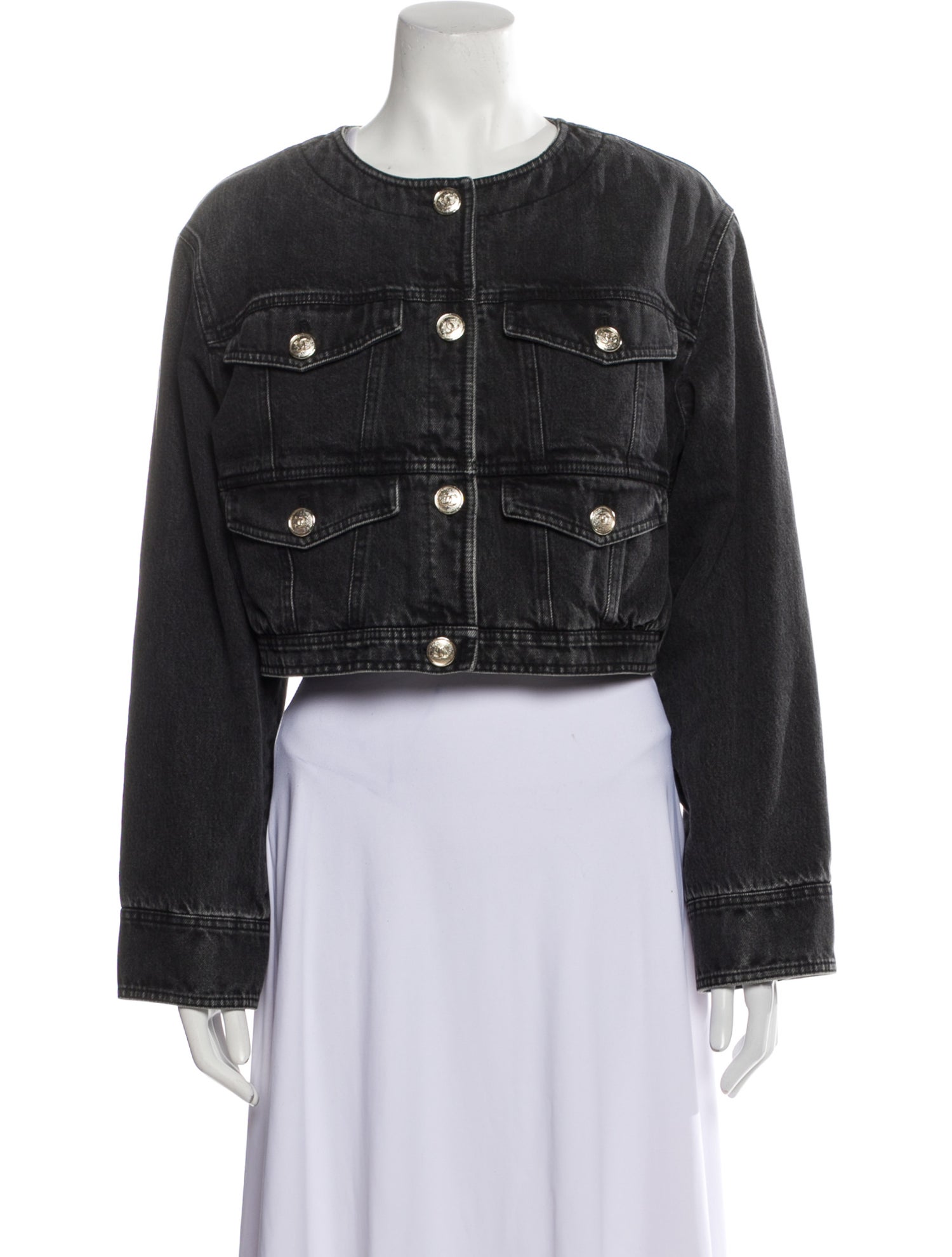Chanel 2020 Denim Jacket - Black Jackets, Clothing - CHA1065396 | The ...