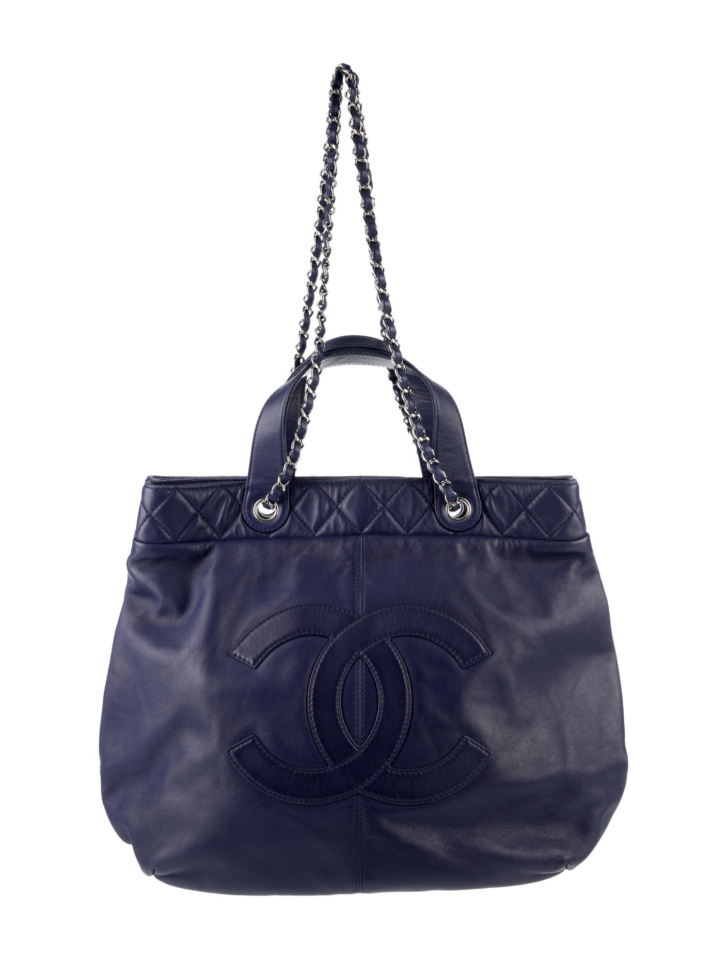 Chanel Large Trianon Tote - Blue Totes, Handbags - CHA1067224 | The ...