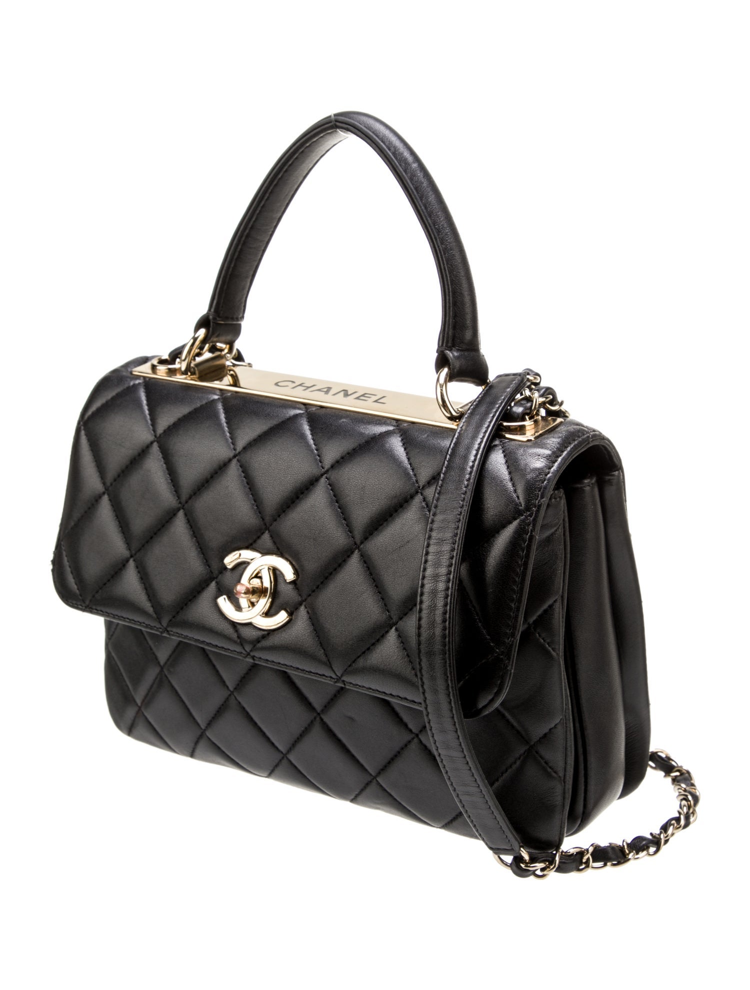 Chanel Small Trendy CC Flap Bag - Black Shoulder Bags, Handbags ...