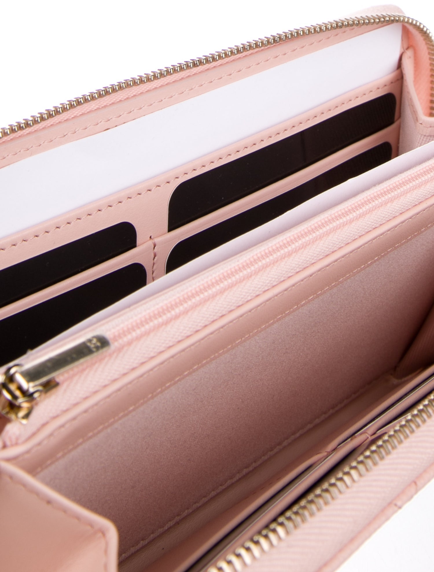 Chanel Classic Quilted Interlocking CC Logo Continental Wallet - Pink Wallets, Accessories ...