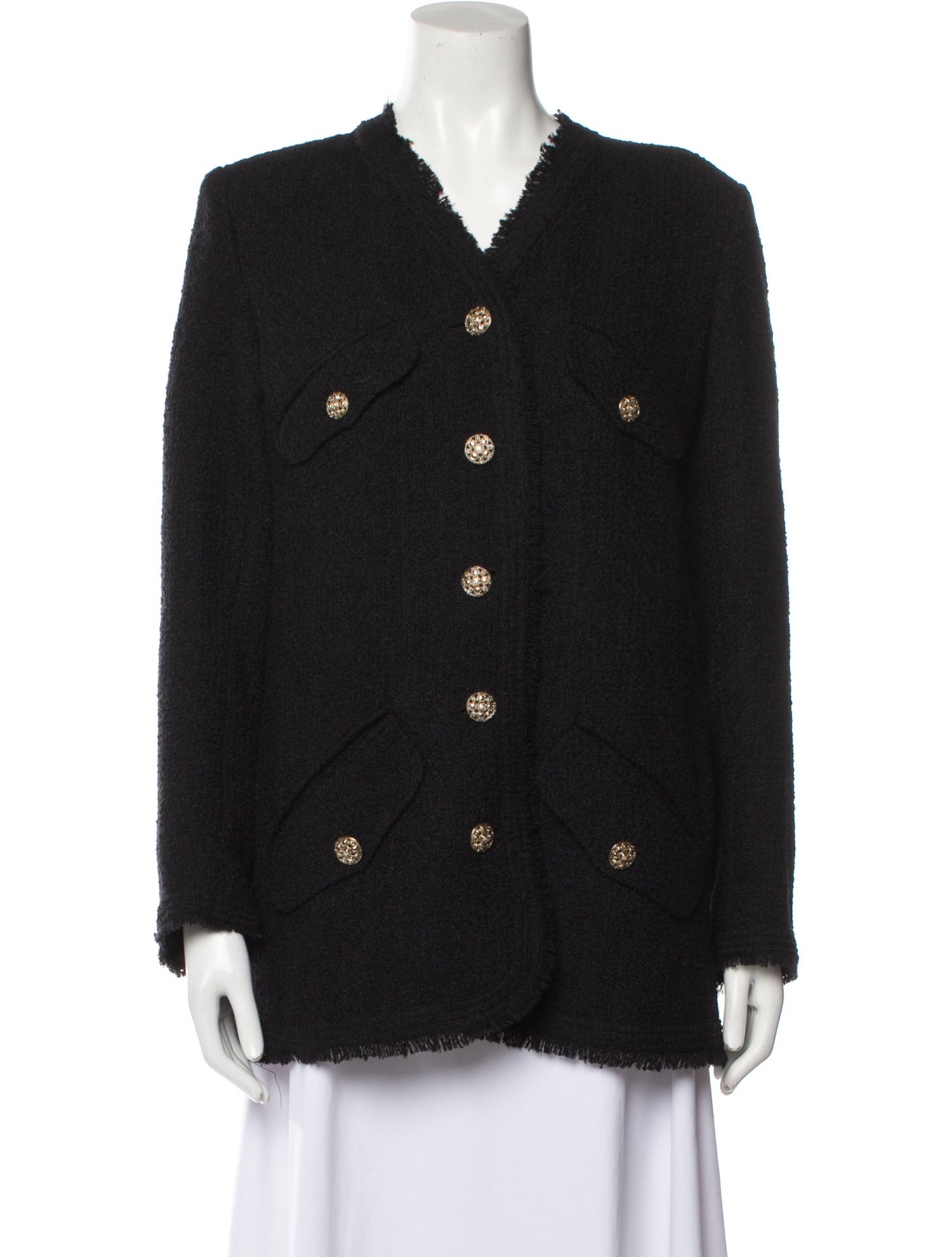 Chanel 2022 Jacket - Black Jackets, Clothing - CHA1060120 | The RealReal