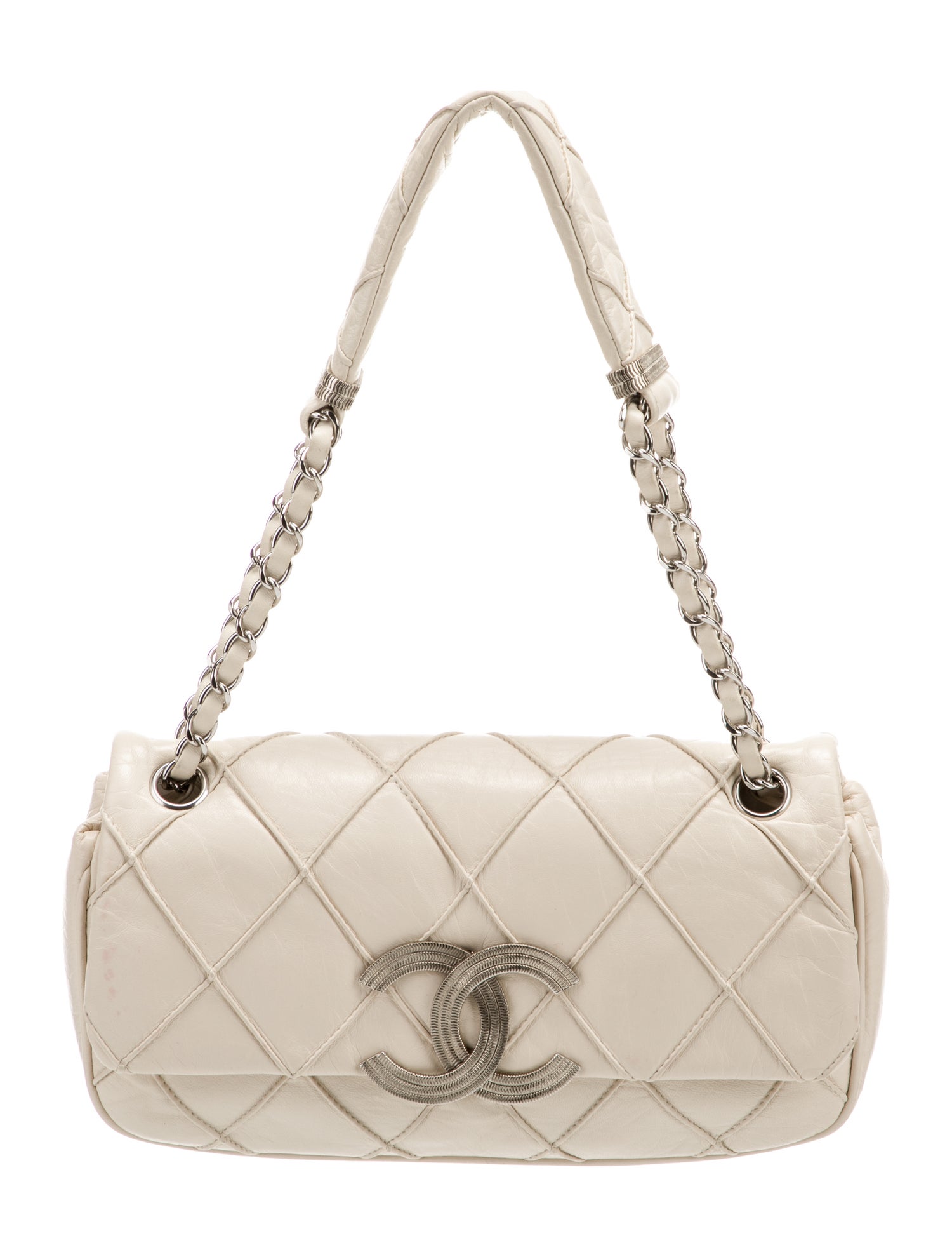 Chanel CC Shoulder Bag - Neutrals Shoulder Bags, Handbags - CHA1071873 ...