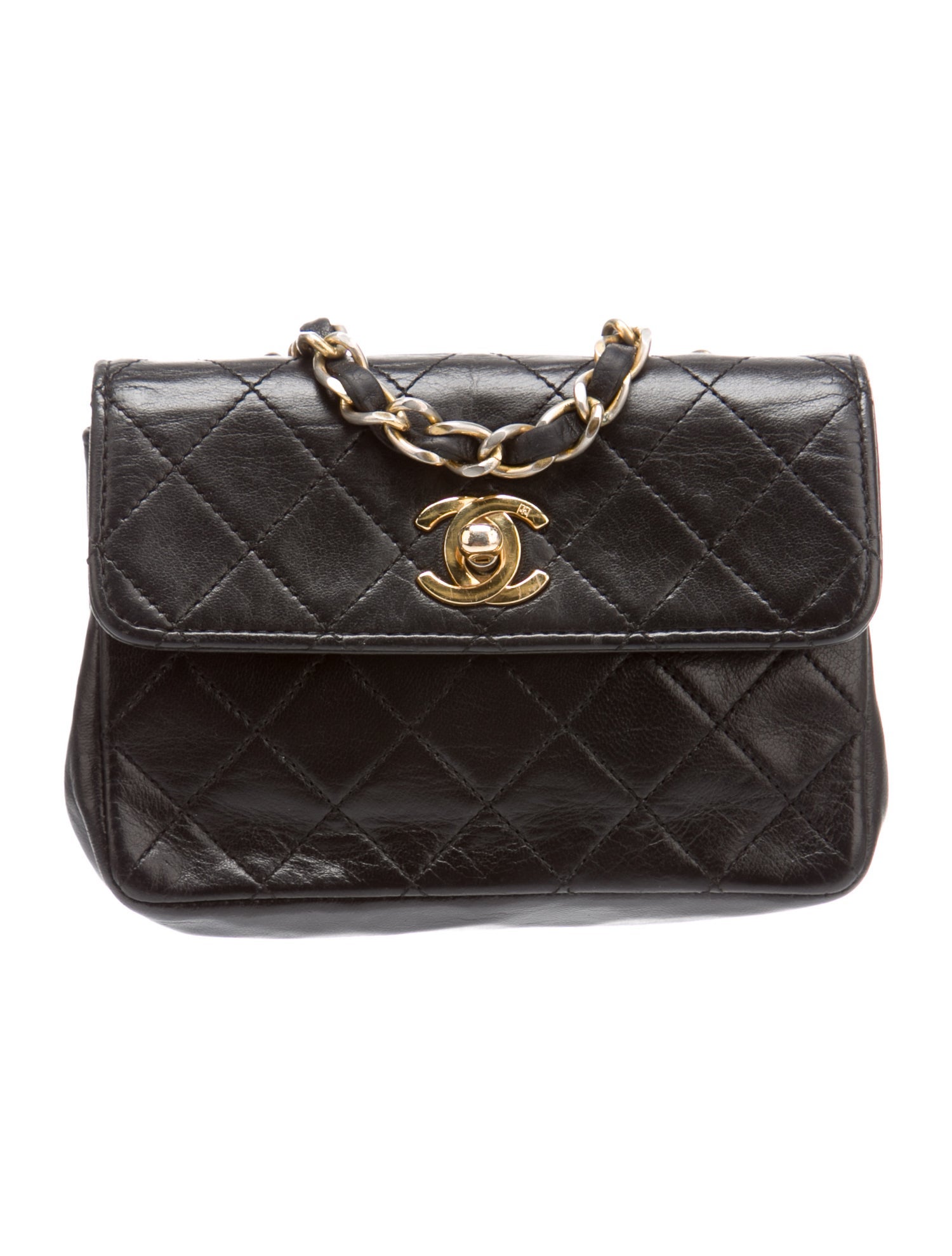 Chanel Romance Mini Flap Bag - Black Mini Bags, Handbags - CHA783297 ...