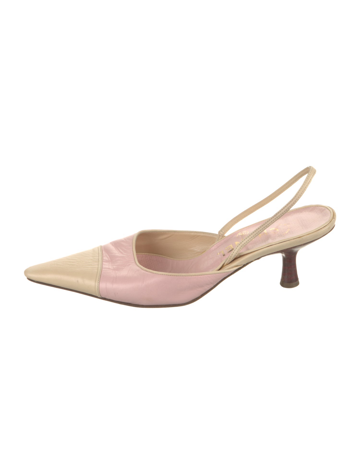 Miu Miu Patent Leather Crystal Embellishments Slingback Pumps - Pink ...