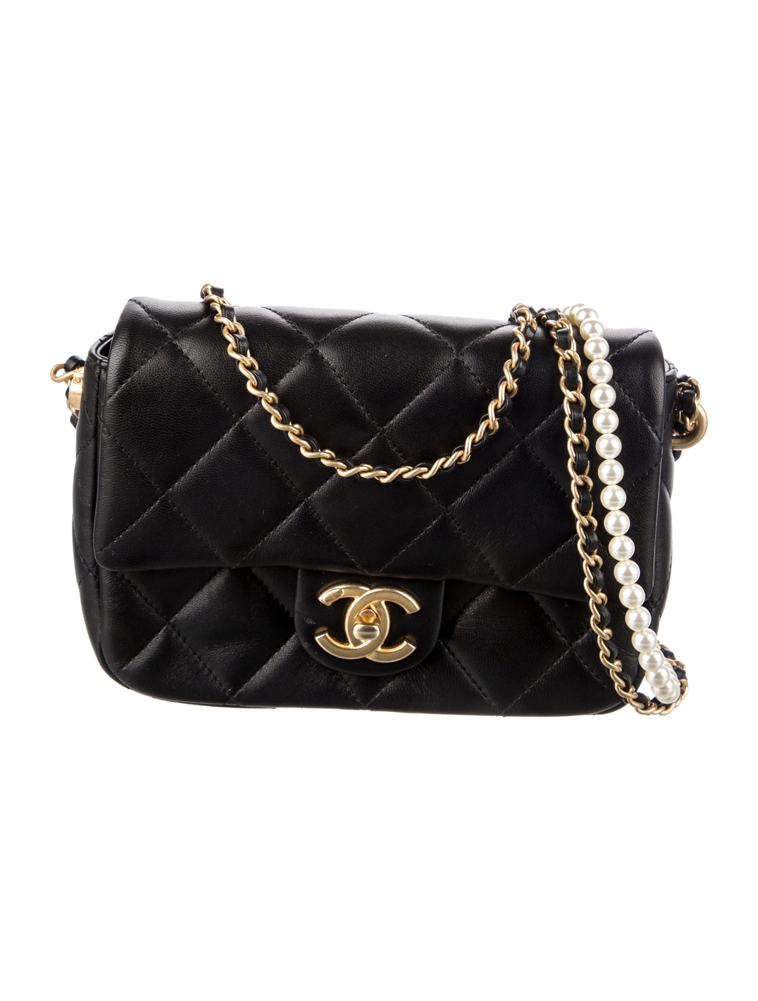 Chanel 2021 Quilted Mini My Perfect Flap Bag - Black Crossbody Bags ...