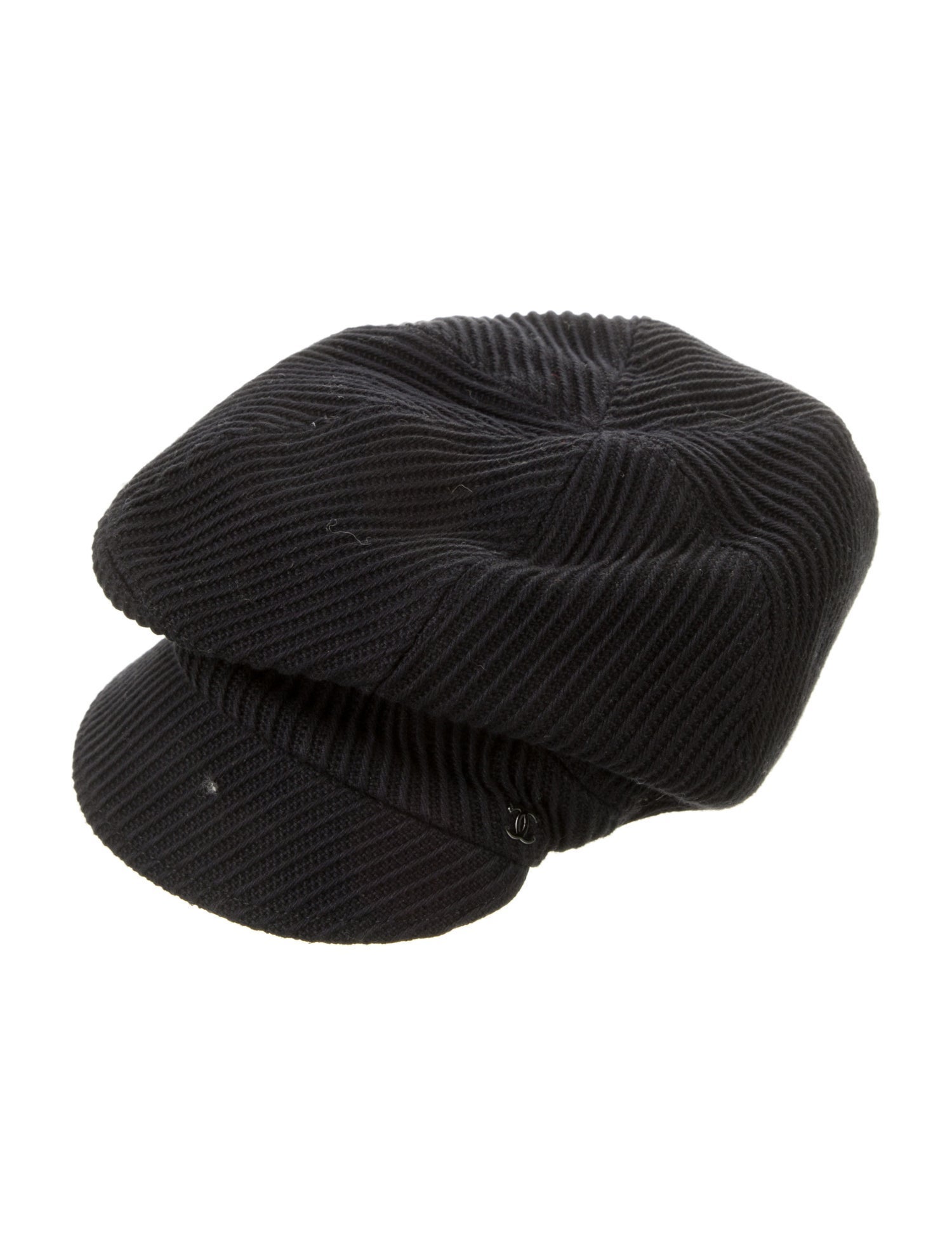 Chanel CC Newsboy Cap - Blue Hats, Accessories - CHA1077290 | The RealReal