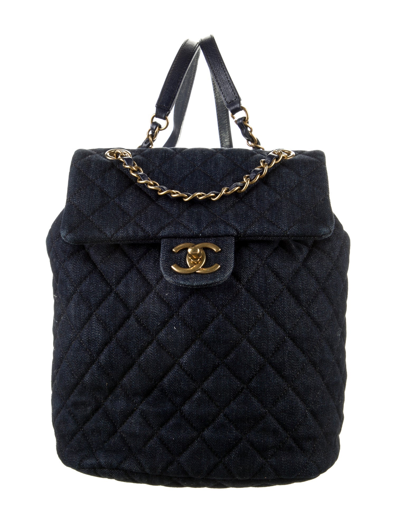 Chanel Braided With Style Backpack - Blue Backpacks, Handbags ...