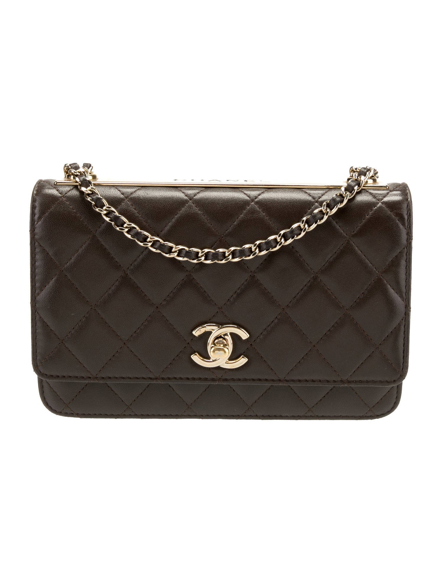 Chanel Classic Wallet On Chain - Black Crossbody Bags, Handbags ...