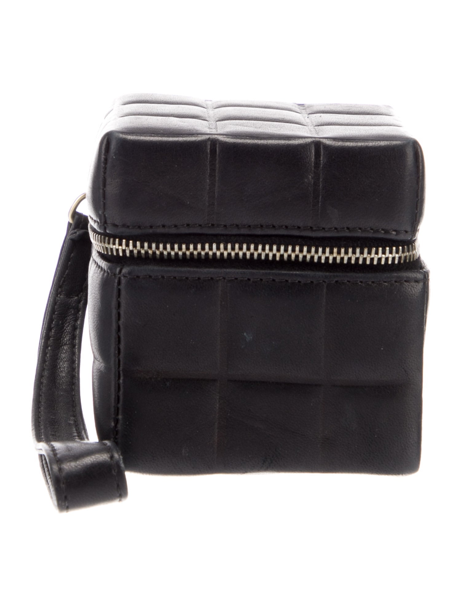 Chanel Rubiks Cube Wristlet - Black Clutches, Handbags - CHA1081313 ...