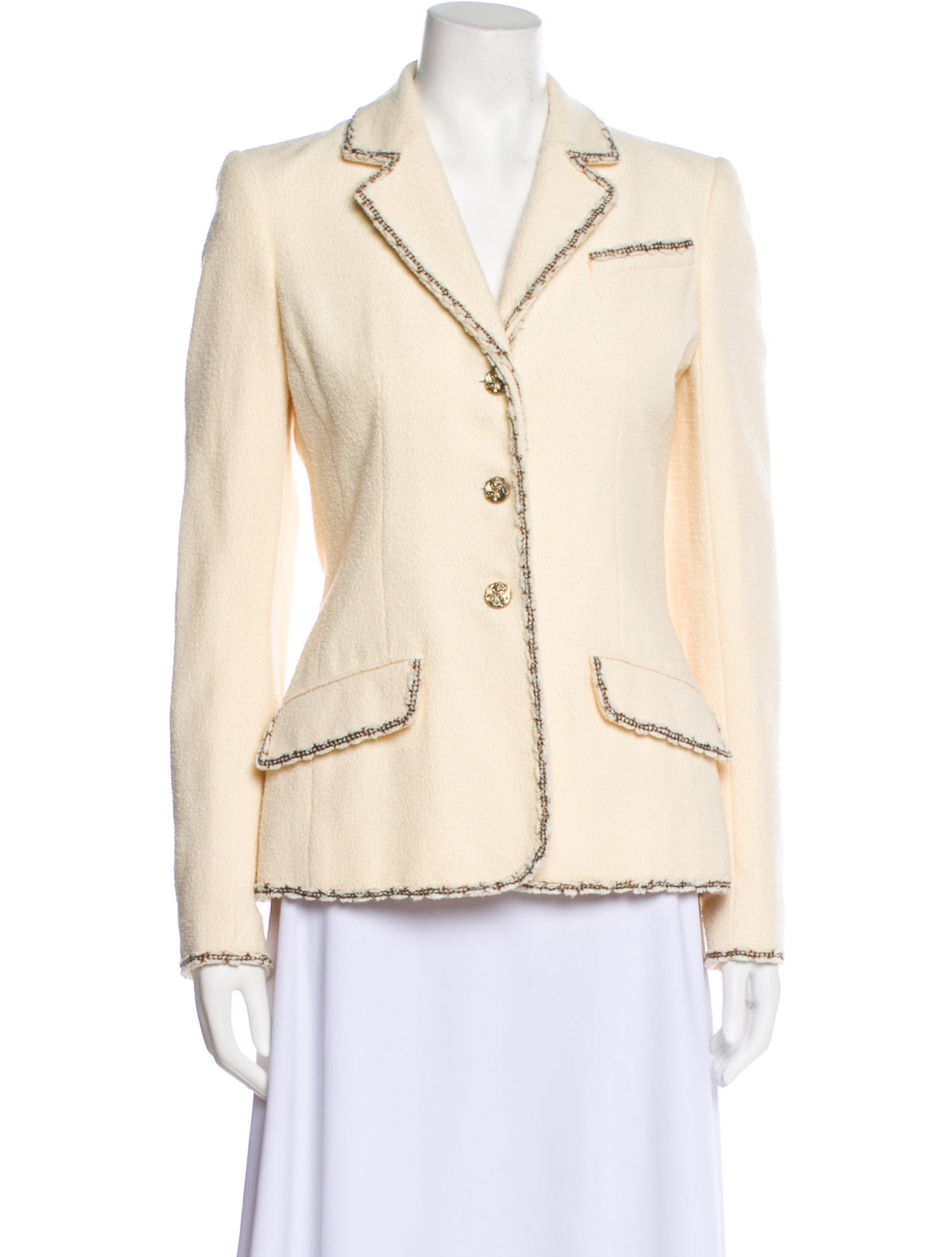 Chanel 2010 Blazer - Neutrals Jackets, Clothing - CHA1082479 | The RealReal