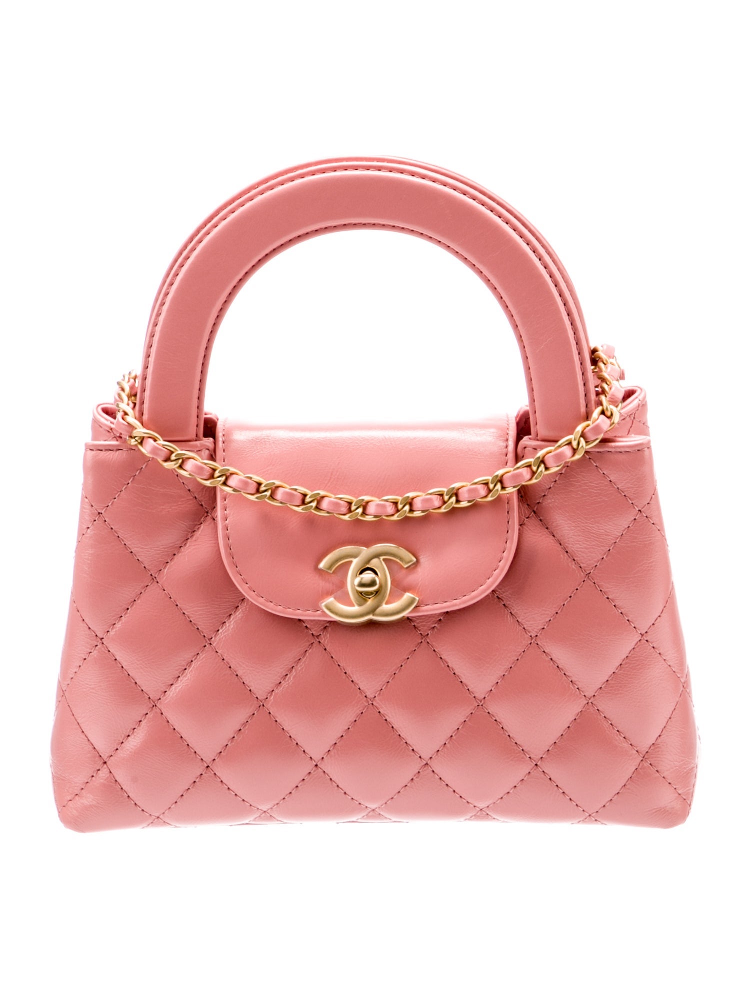 Chanel 2023 Mini Shopping Bag w/ Tags - Pink Mini Bags, Handbags ...