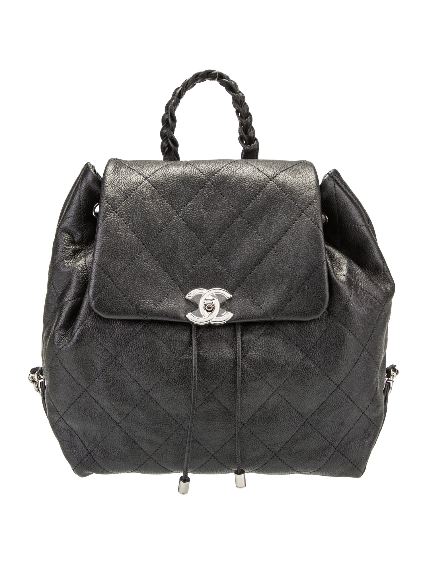 Chanel 2022 Shiny Calfskin 22 Backpack - Black Backpacks, Handbags ...