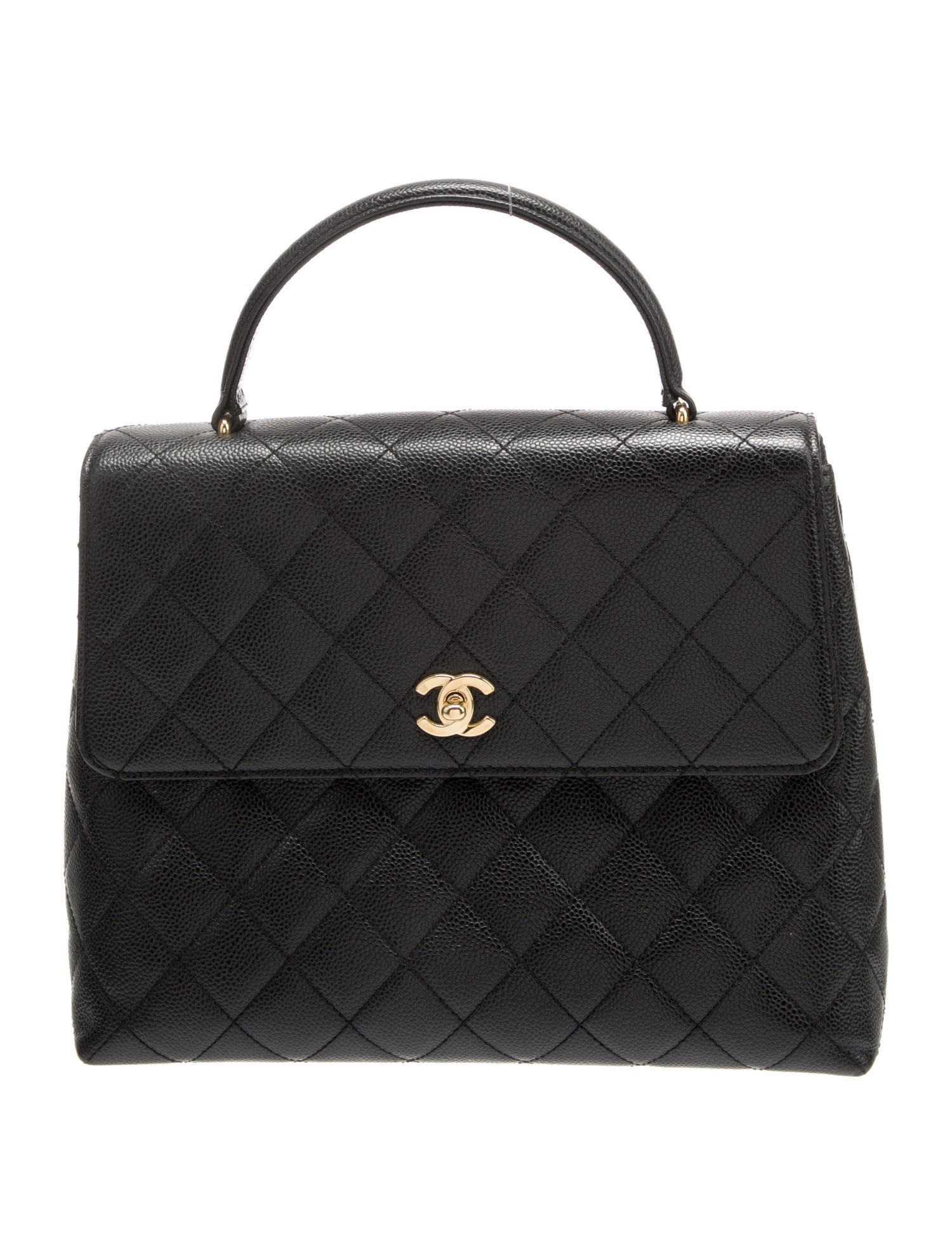 Chanel Mini Coco Top Handle Bag - Black Handle Bags, Handbags ...