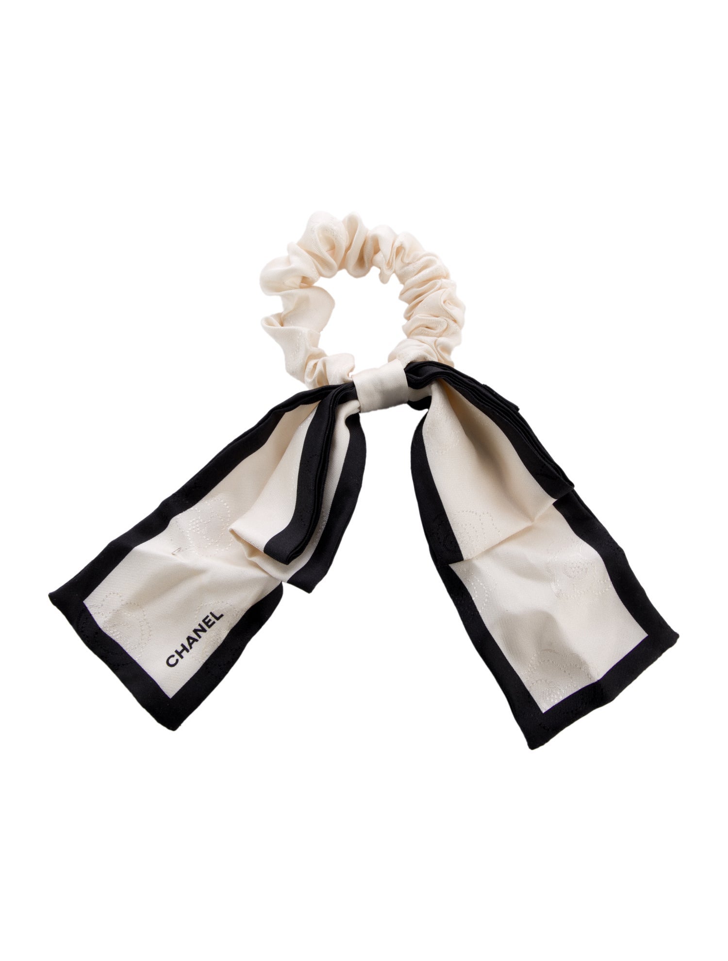 Chanel Silk Bow Scrunchie - Hair Accessories, Accessories - CHA1097415 ...