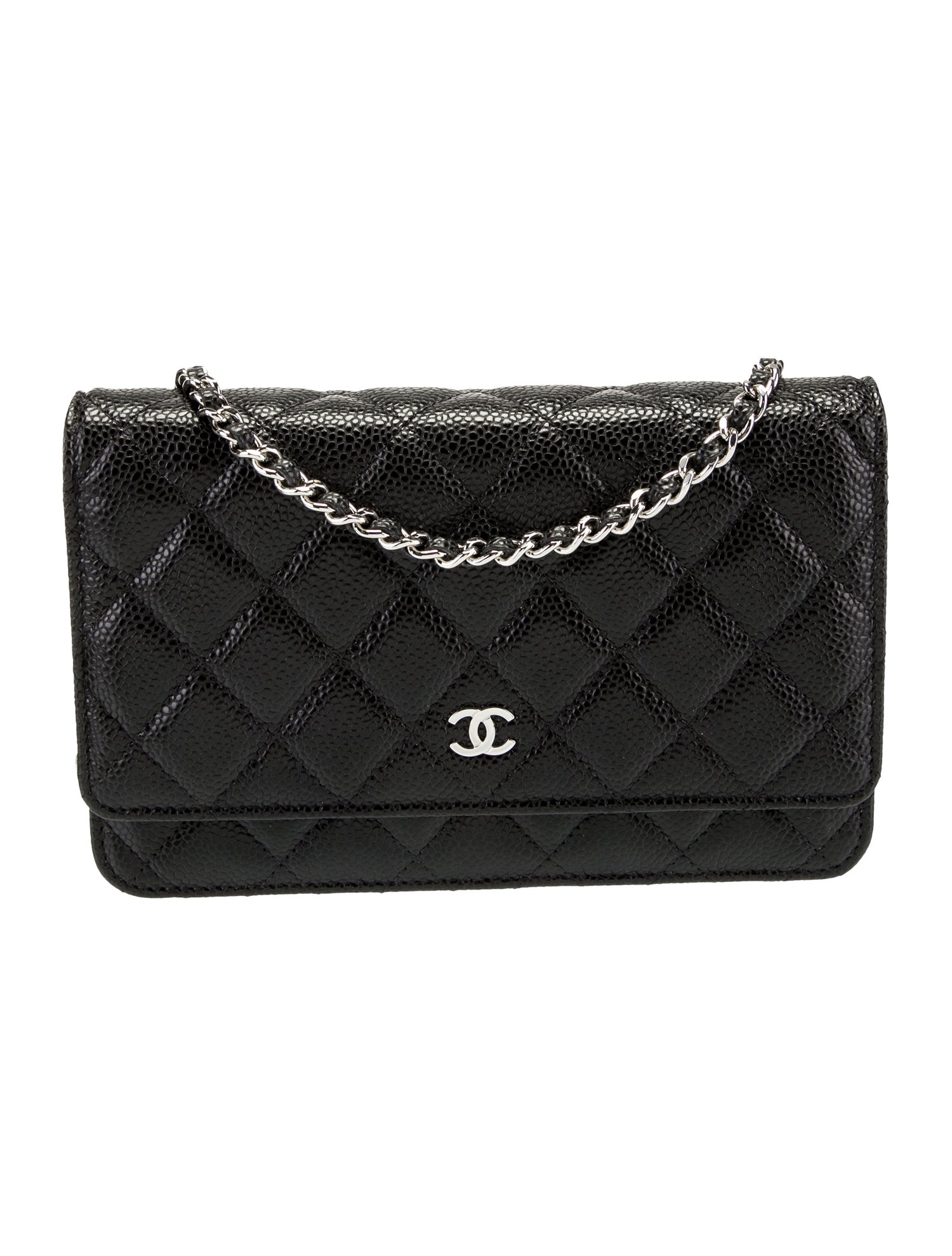 Chanel Caviar Boy Wallet on Chain - Black Crossbody Bags, Handbags ...