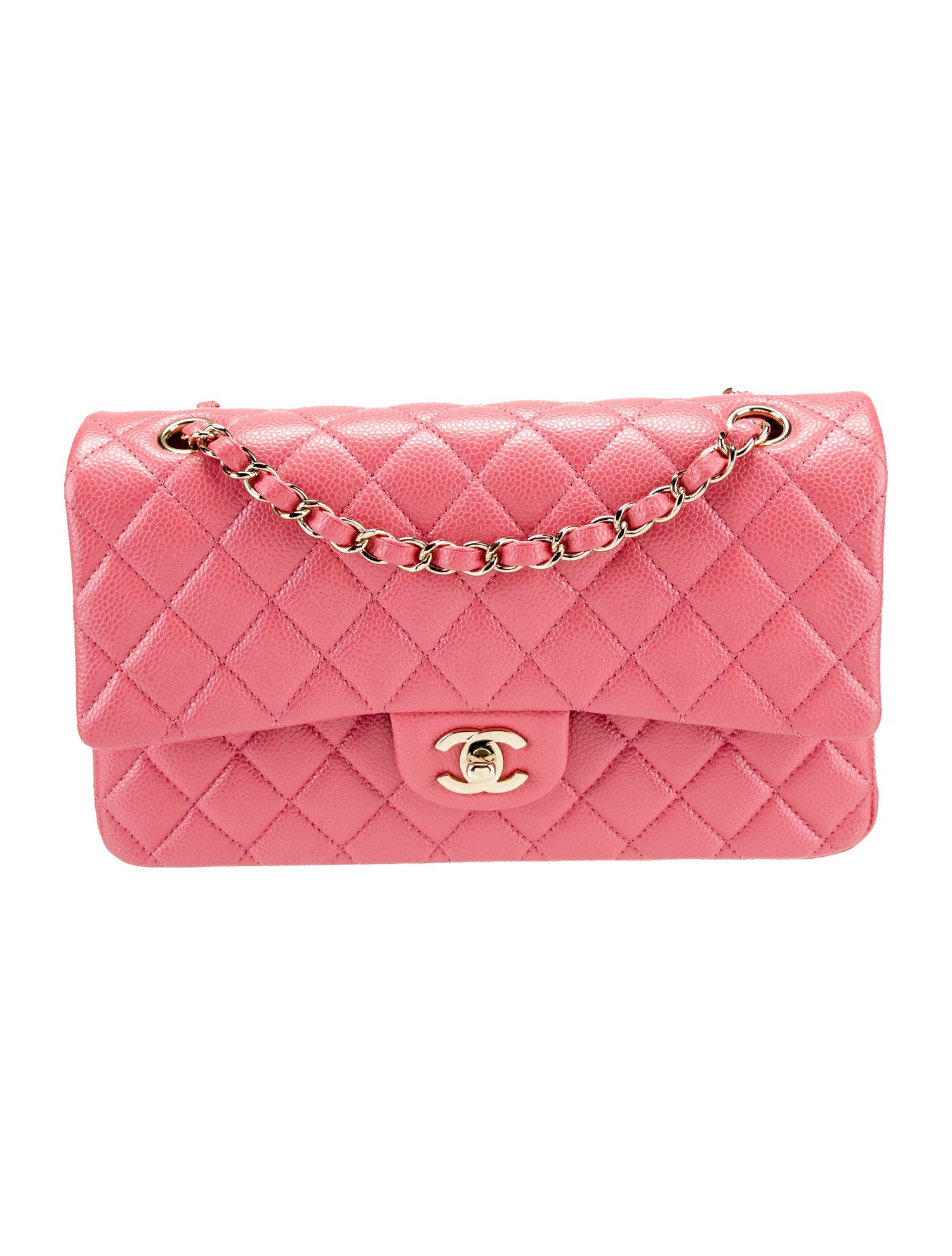 Chanel Classic E/W Flap Bag - Red Shoulder Bags, Handbags - CHA1091756 ...