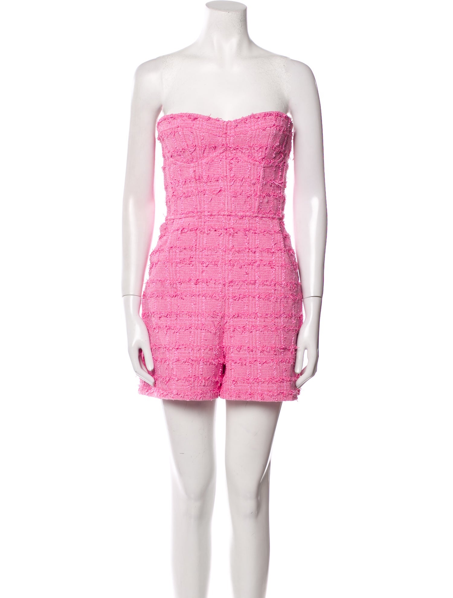 Chanel 2023 Strapless Romper w/ Tags - Pink, 20" Rise Jumpsuits and ...