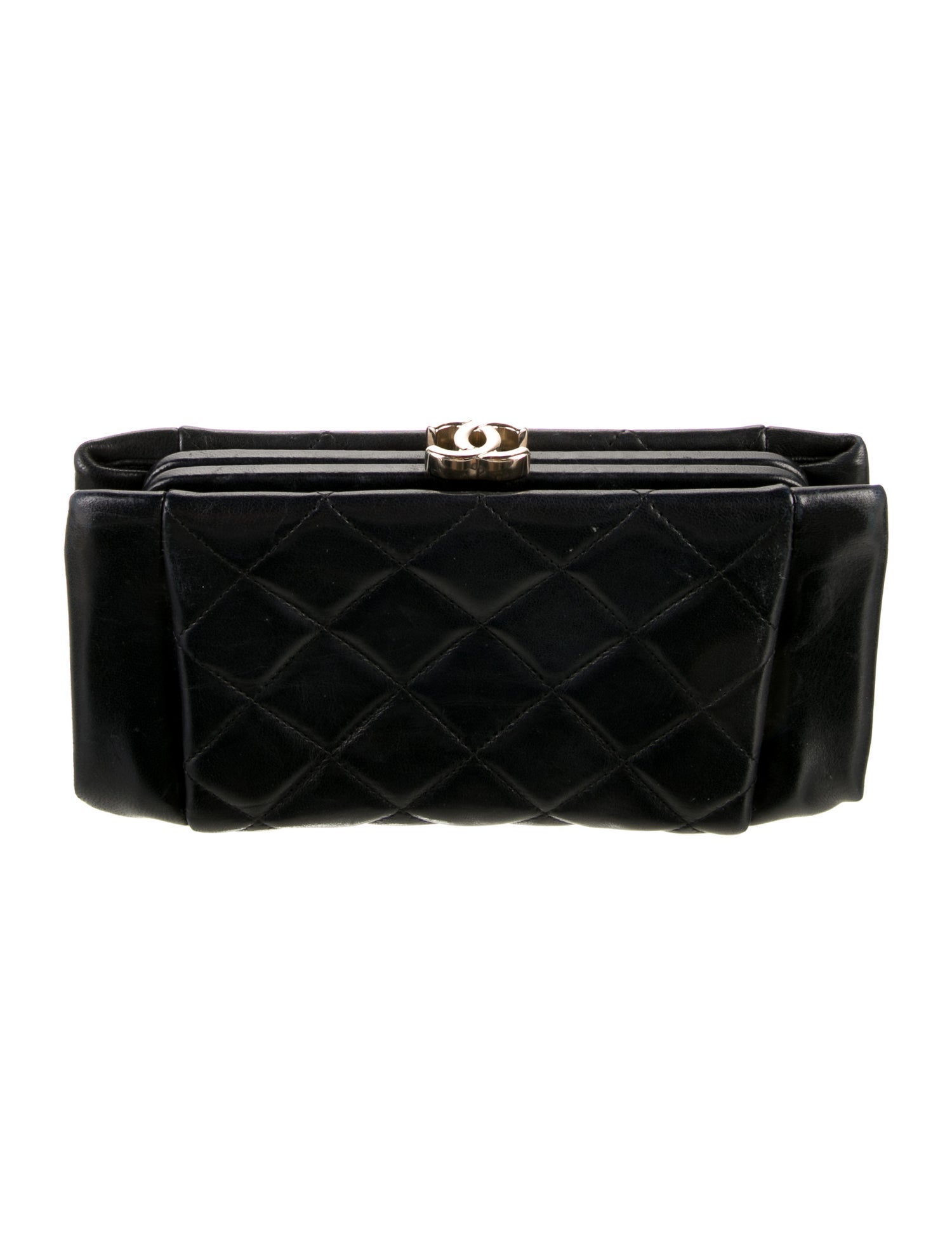 Chanel Patent Boy Clutch - Black Clutches, Handbags - CHA1039140 | The ...