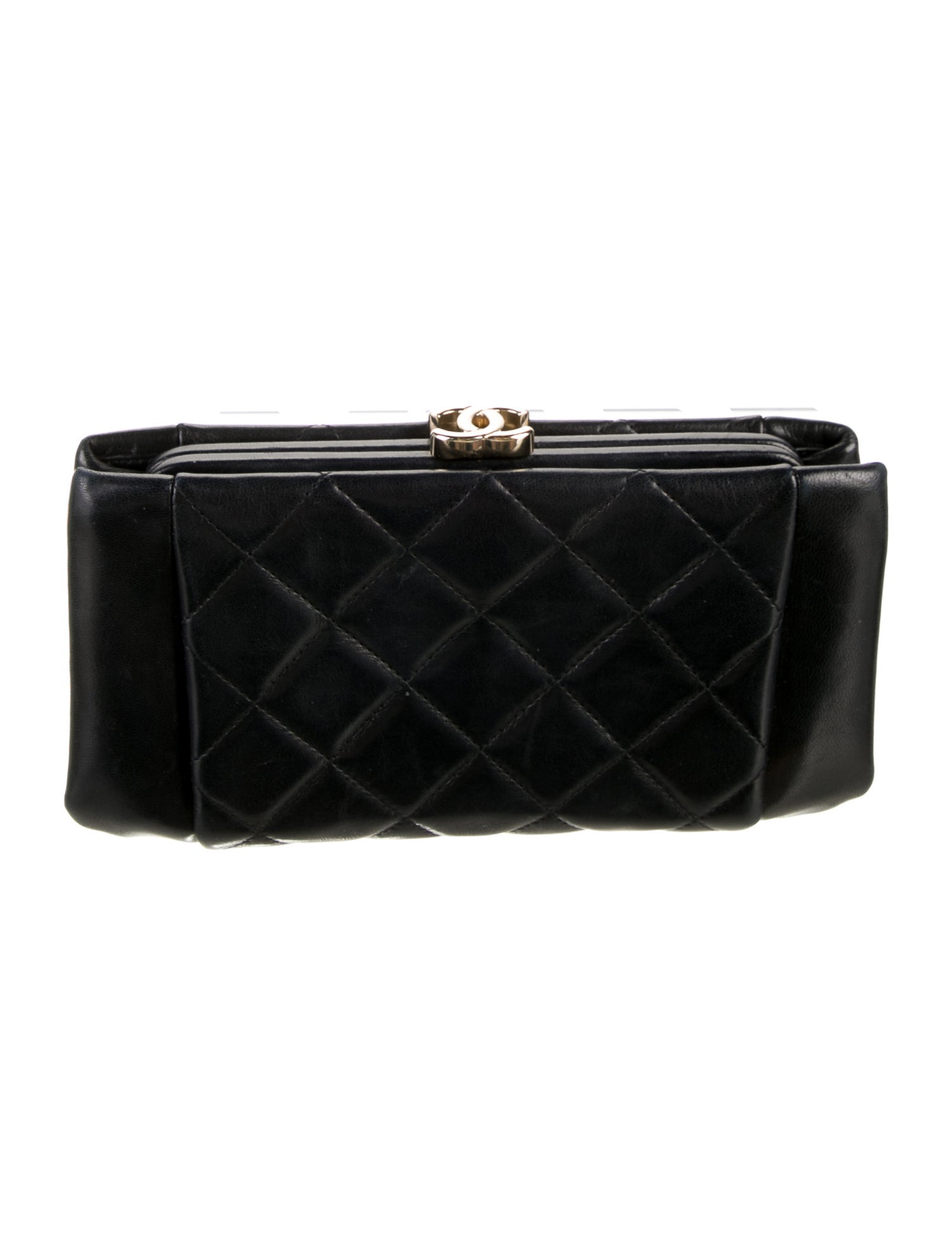 Chanel Patent Boy Clutch - Black Clutches, Handbags - CHA1039140 | The ...
