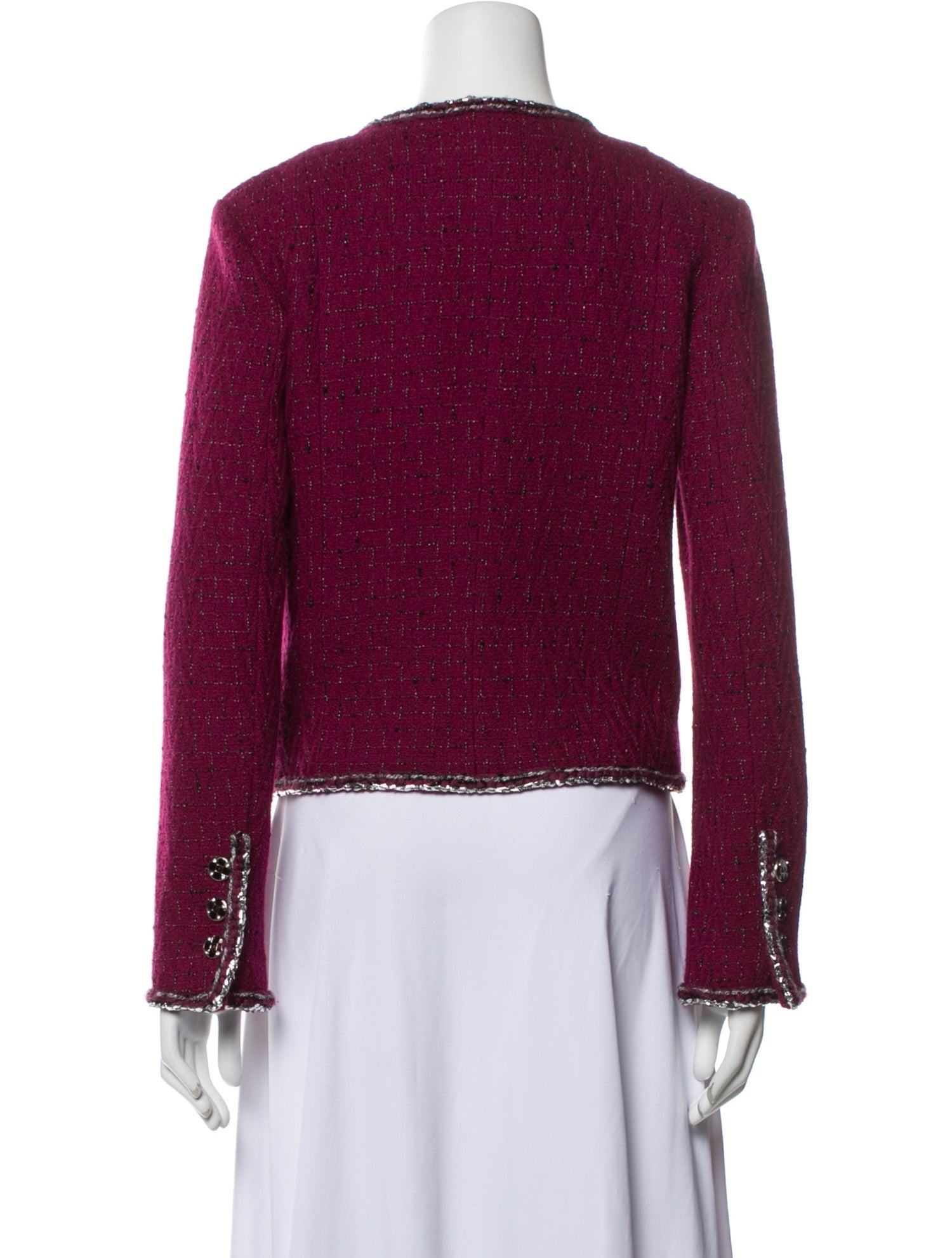 Chanel 2022 Jacket - Burgundy Jackets, Clothing - CHA1100655 | The RealReal