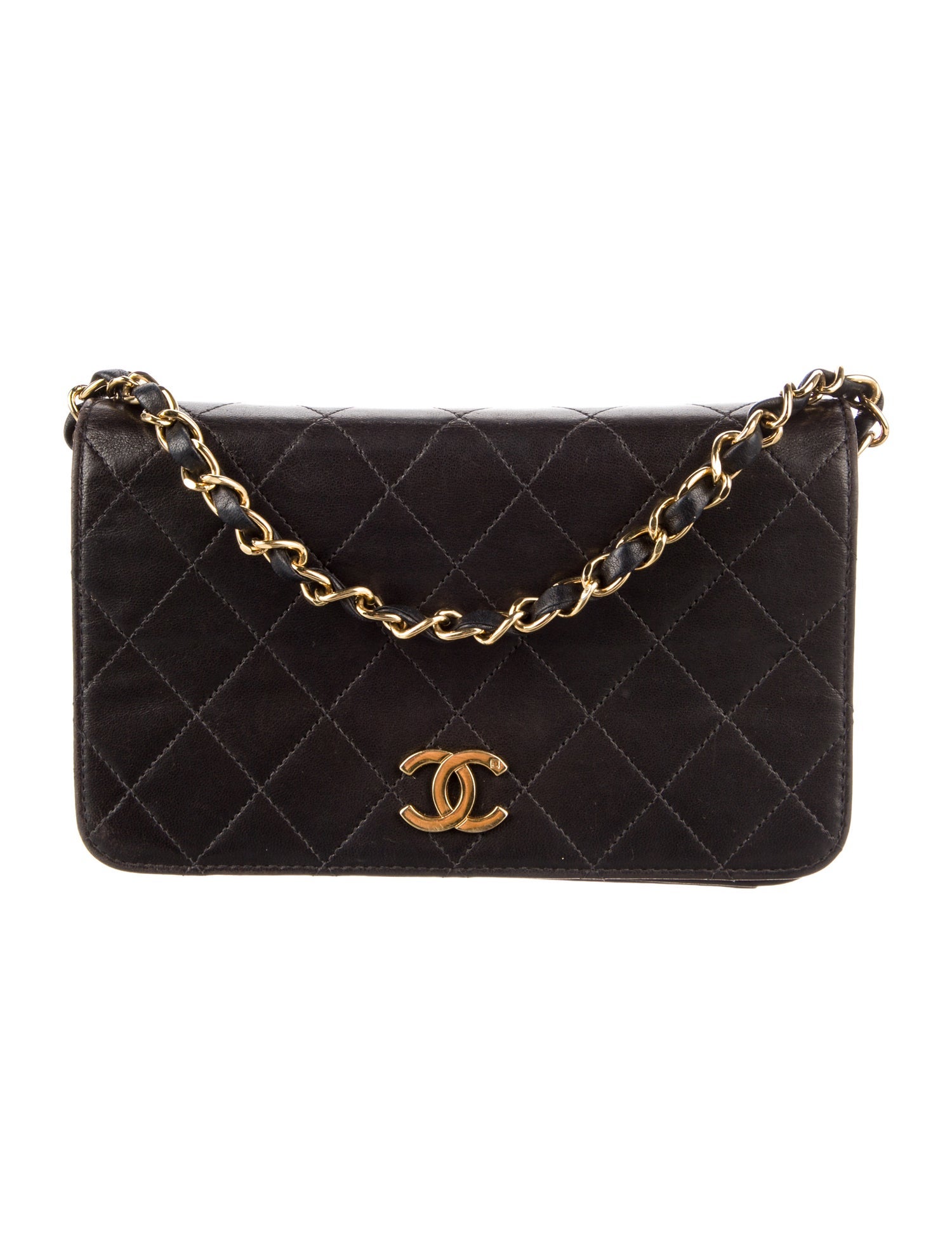 Chanel Quilted Small Single Flap Bag - Black Crossbody Bags, Handbags ...