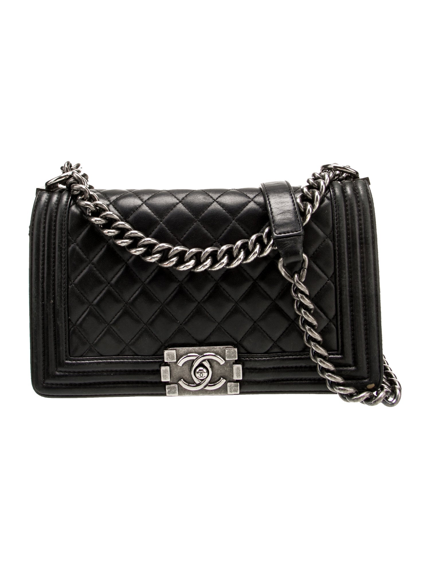 Chanel Small Boy Bag - Black Shoulder Bags, Handbags - CHA1063197 | The ...
