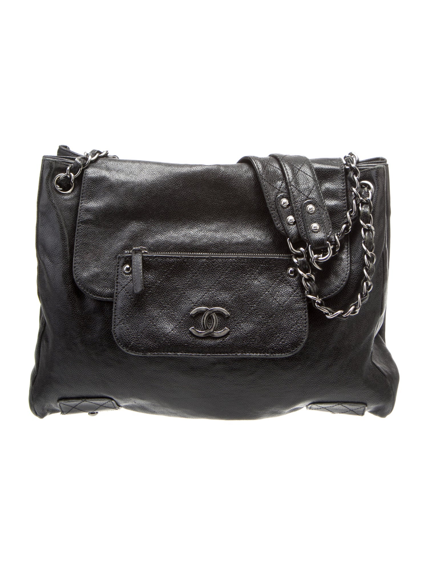Chanel Pocket In The City Tote - Black Totes, Handbags - CHA1104292 ...