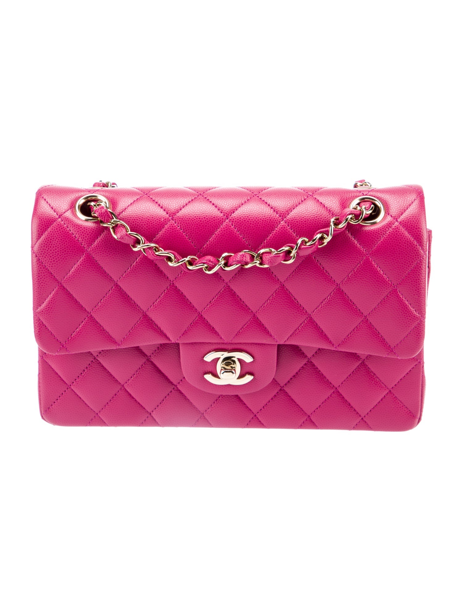Chanel Ladybug Medium Single Flap Bag - Pink Shoulder Bags, Handbags ...