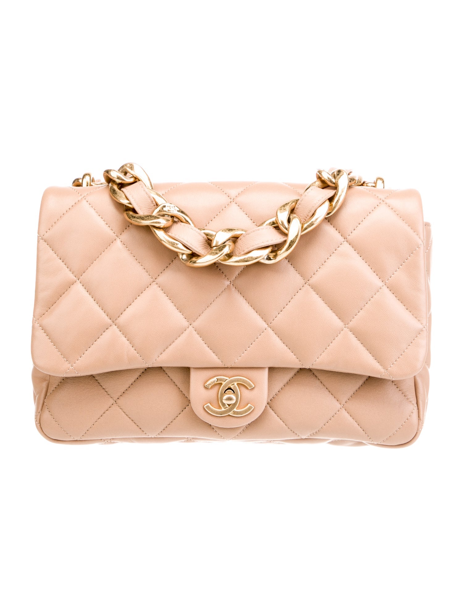 Chanel Large Funky Town Flap Bag - Neutrals Shoulder Bags, Handbags ...
