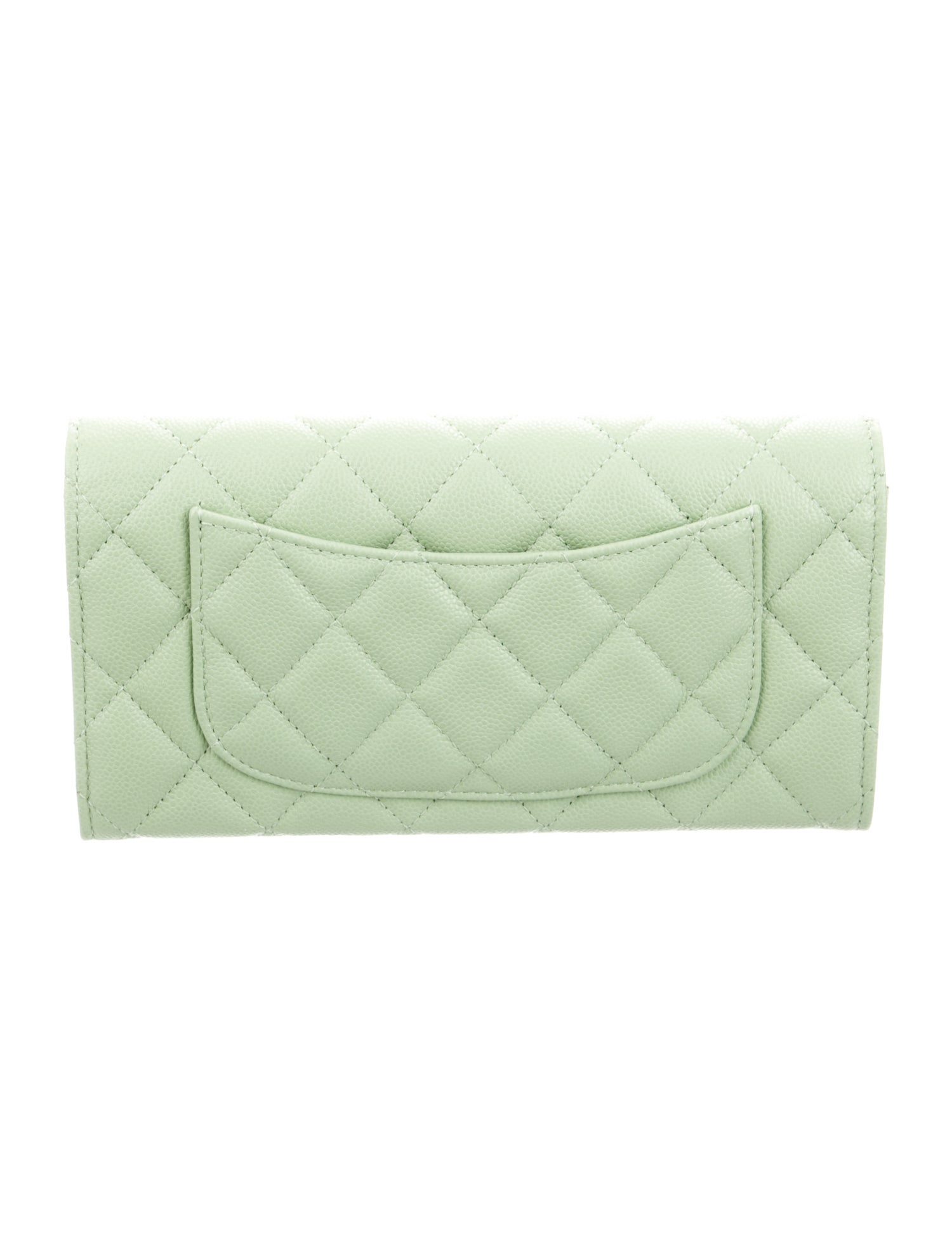 Chanel 2022 Interlocking CC Logo Trifold Wallet - Pink Wallets ...
