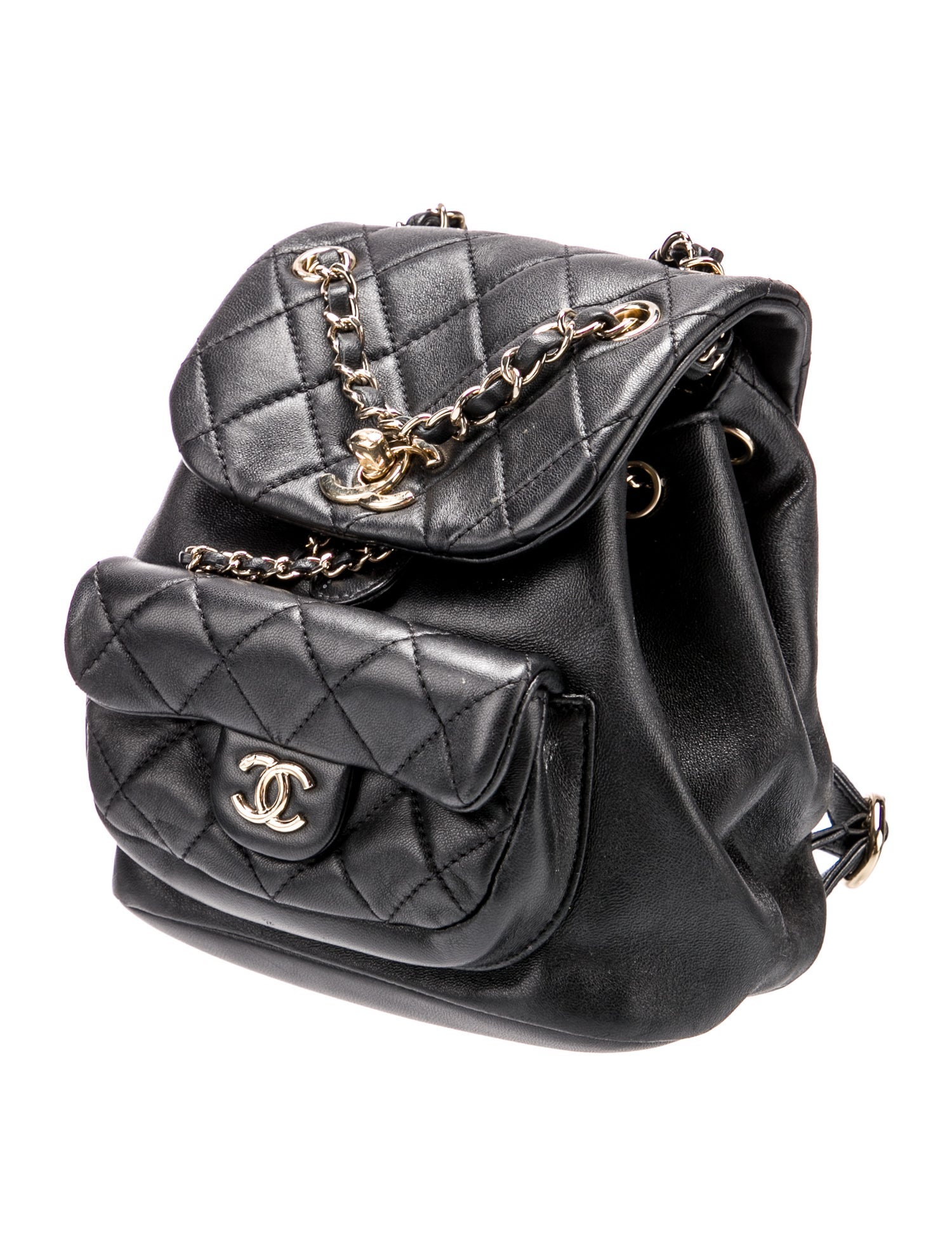 Chanel Small Gabrielle Backpack - Blue Backpacks, Handbags - CHA1009990 ...