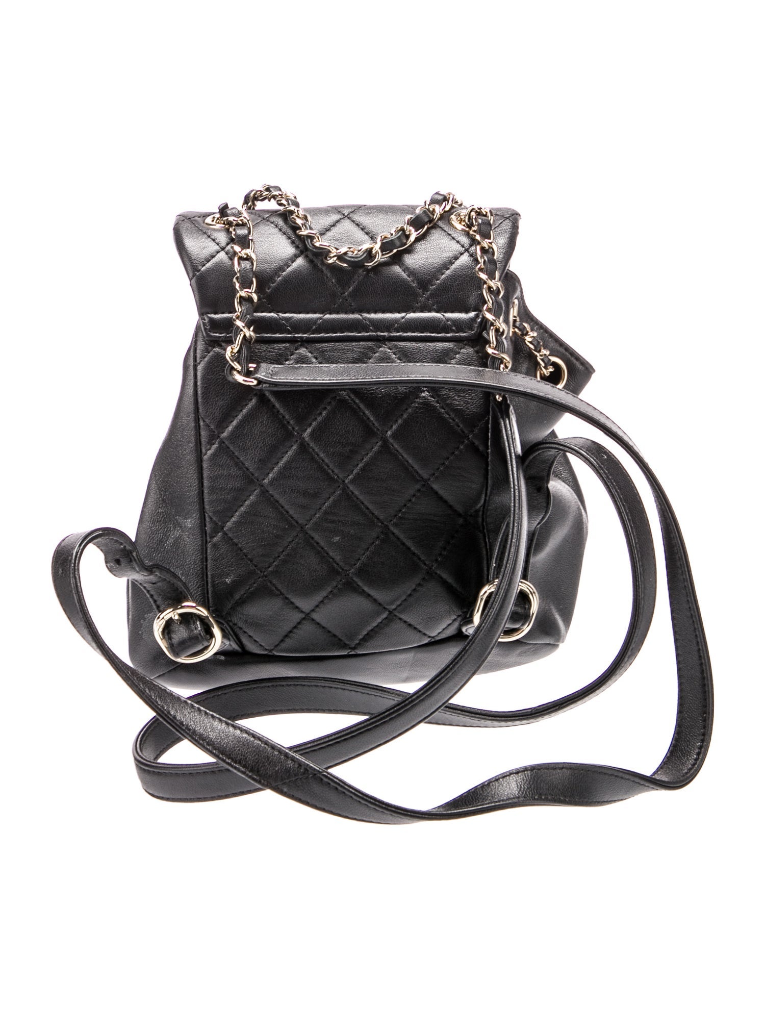 Chanel Mini Quilted Duma Backpack - Black Backpacks, Handbags ...