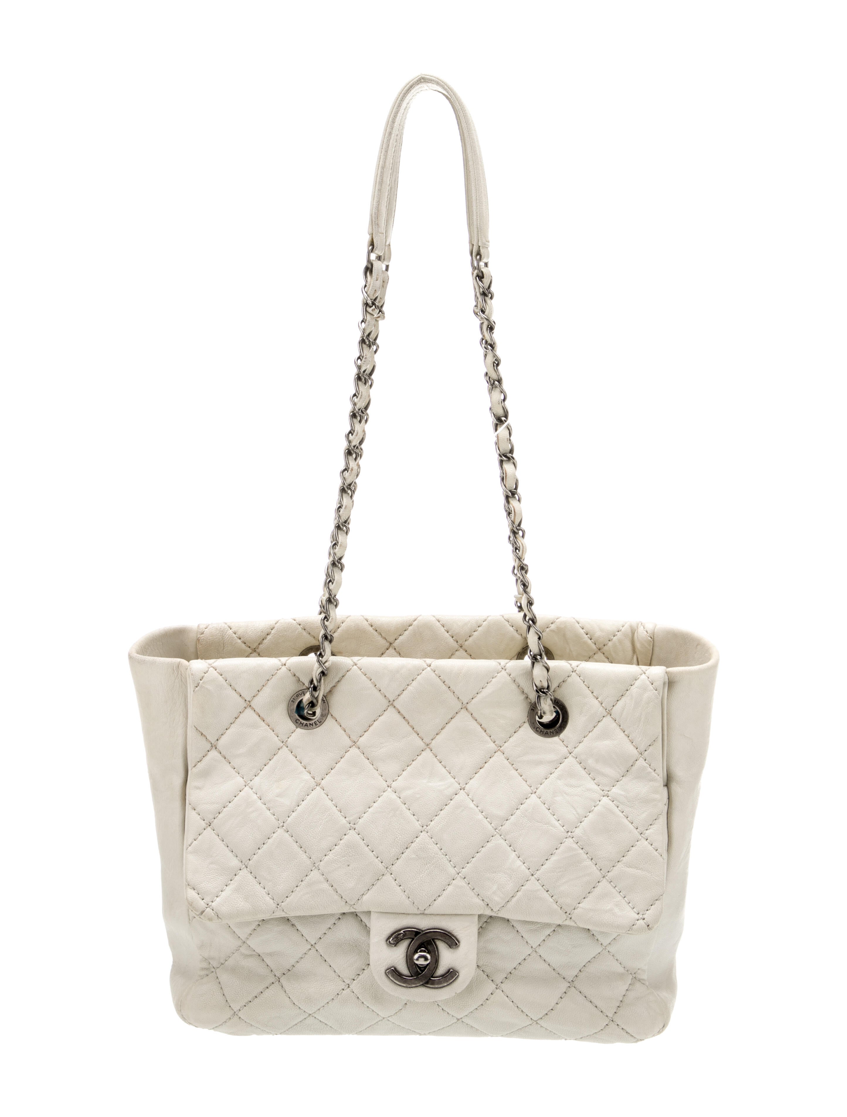 Chanel Small Cotton Club Tote - Neutrals Totes, Handbags - CHA1031497 ...
