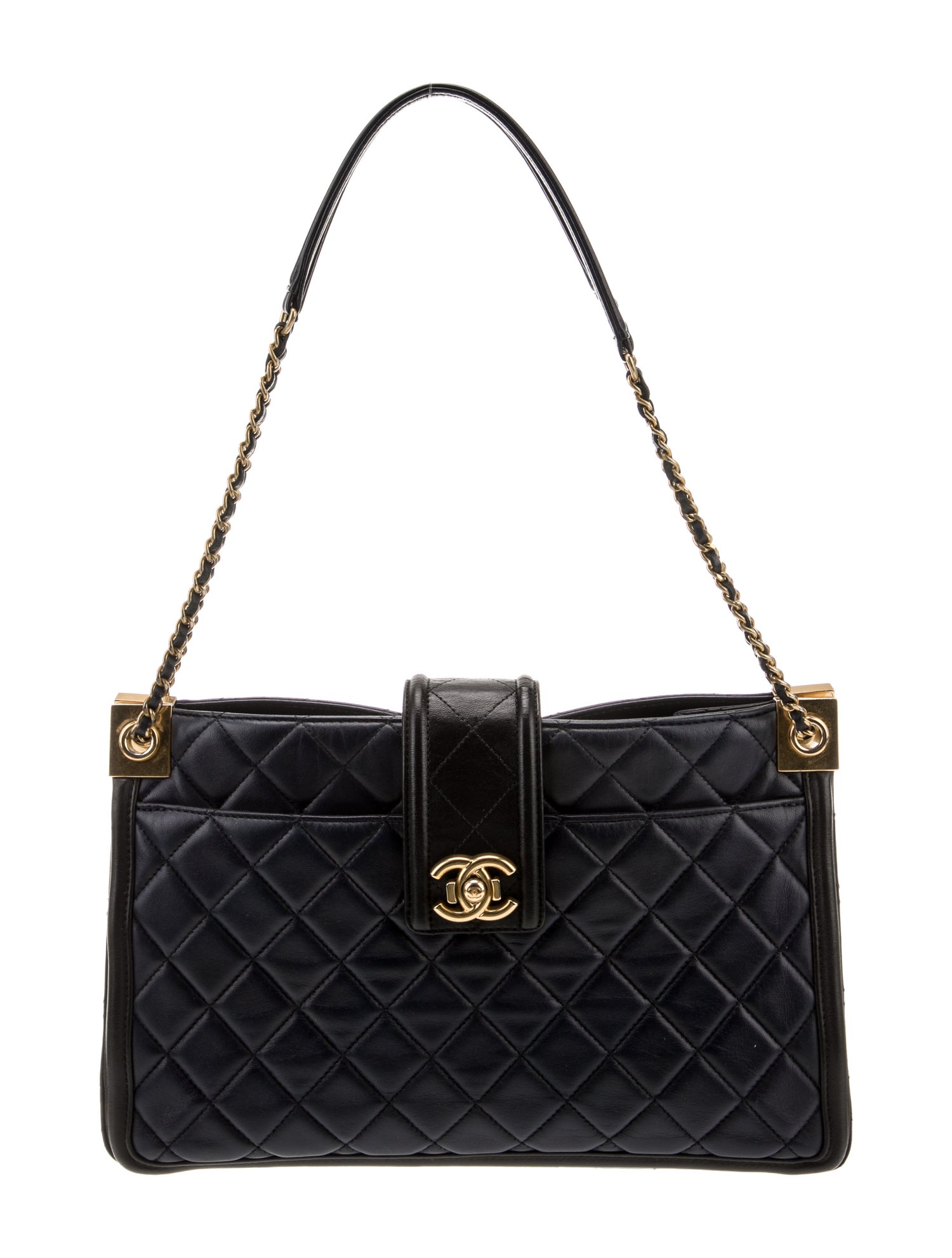 Chanel Elegant CC Tote - Blue Totes, Handbags - CHA1109564 | The RealReal