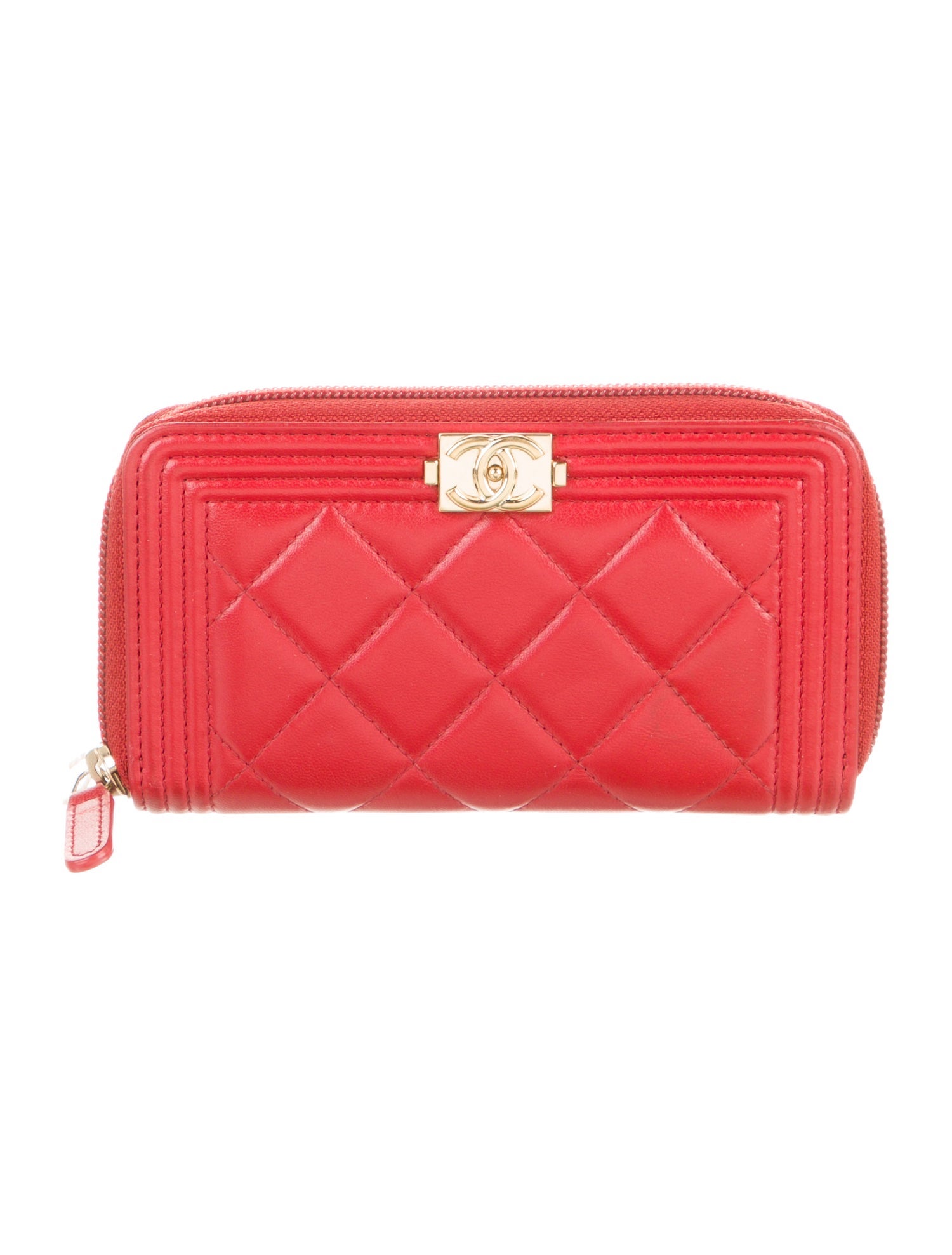Chanel 2016 Boy Wallet - Red Wallets, Accessories - CHA1110111 | The ...