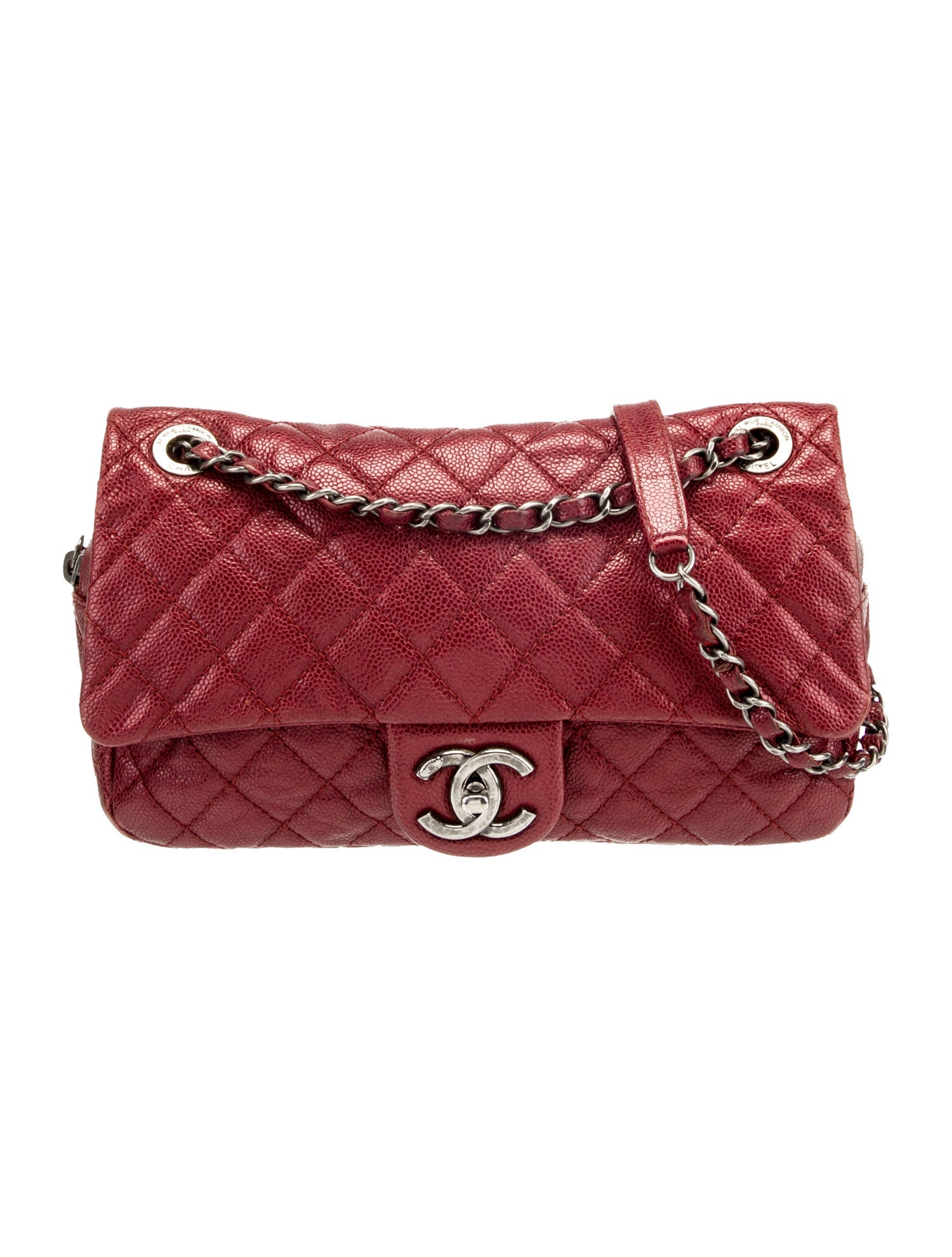 Chanel Single Flap Bag - Brown Shoulder Bags, Handbags - CHA1064179 ...