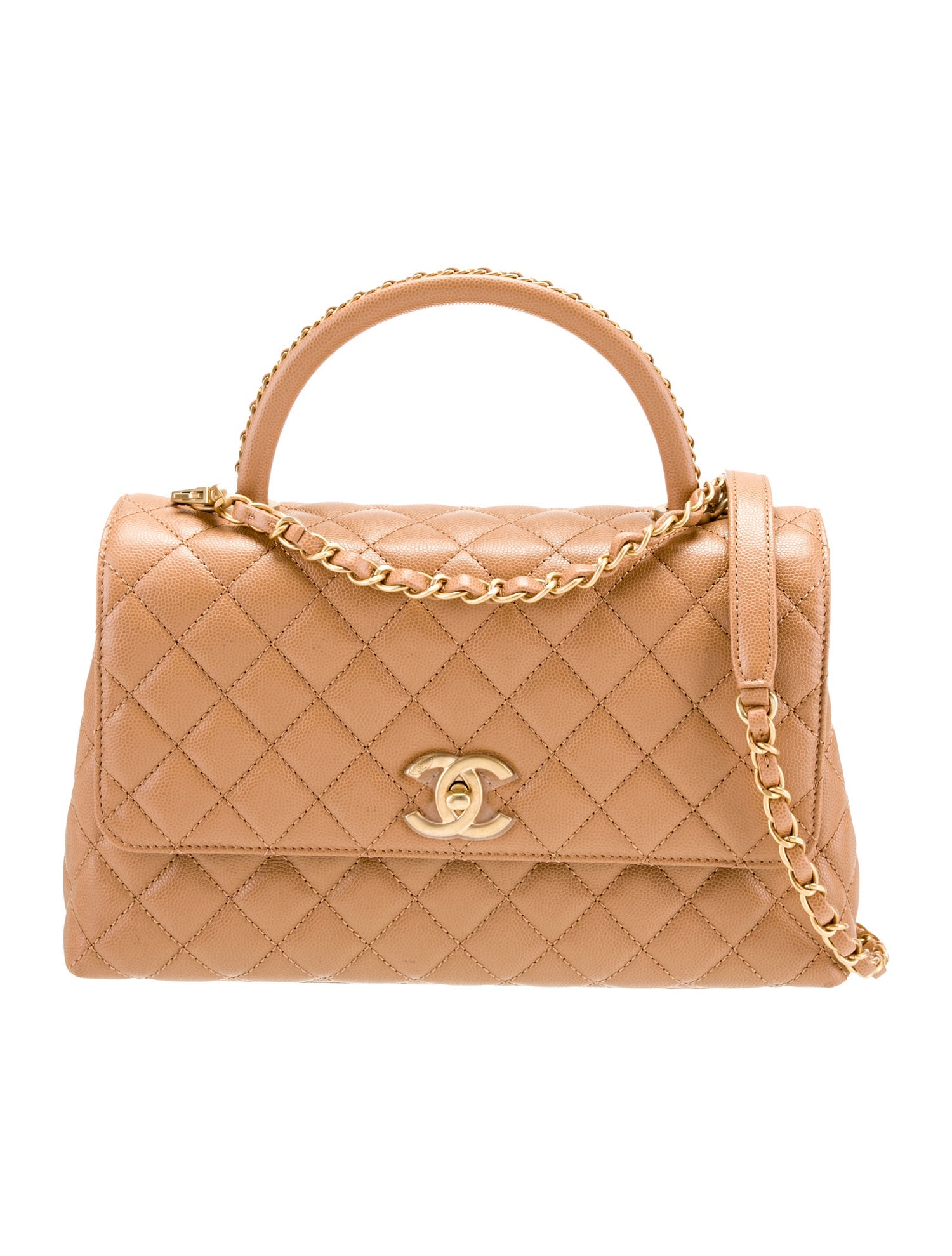 Chanel Mini Trendy CC Top Handle Bag - Handle Bags, Handbags | The RealReal