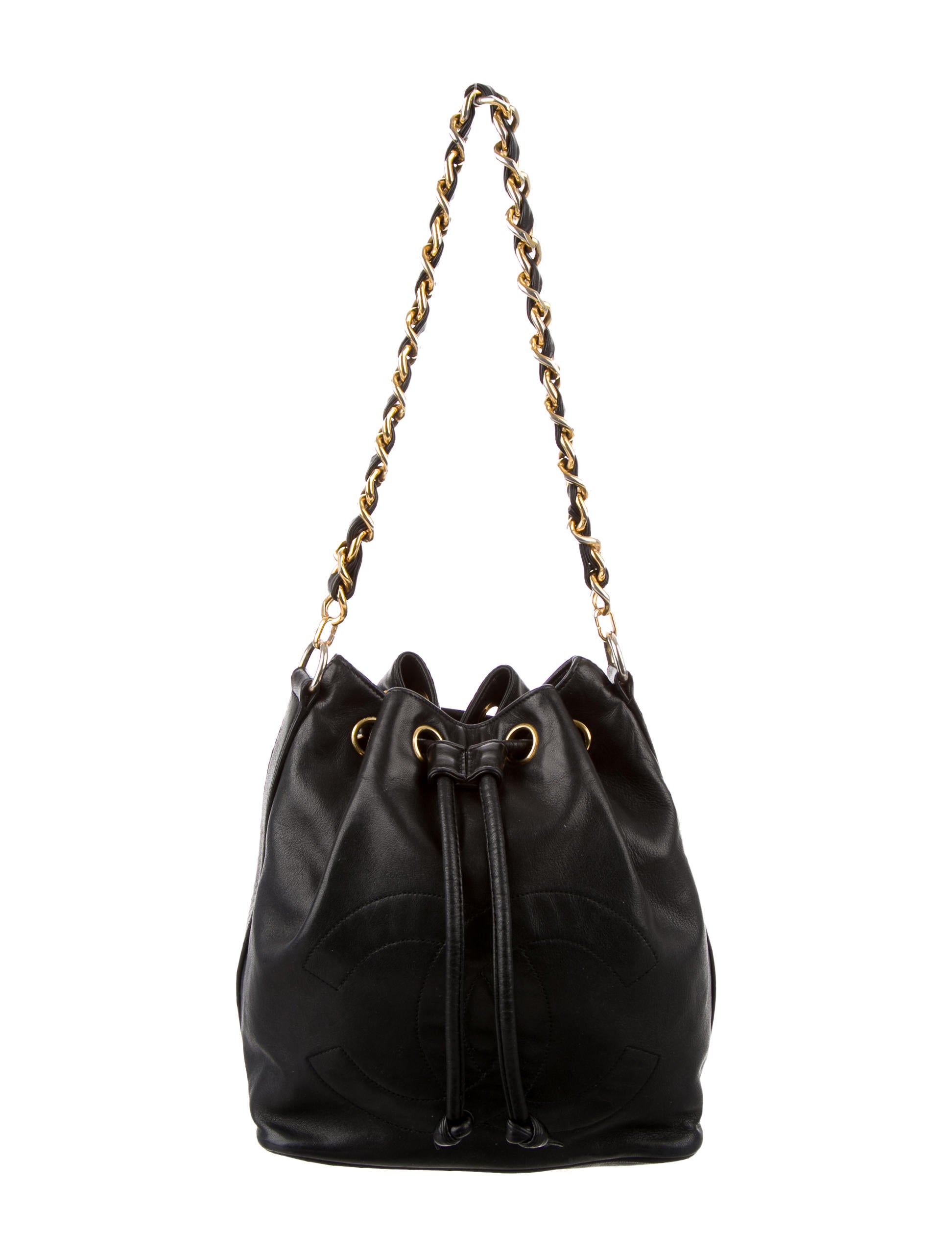 Chanel CC Bucket Bag - Handbags - CHA111656 | The RealReal