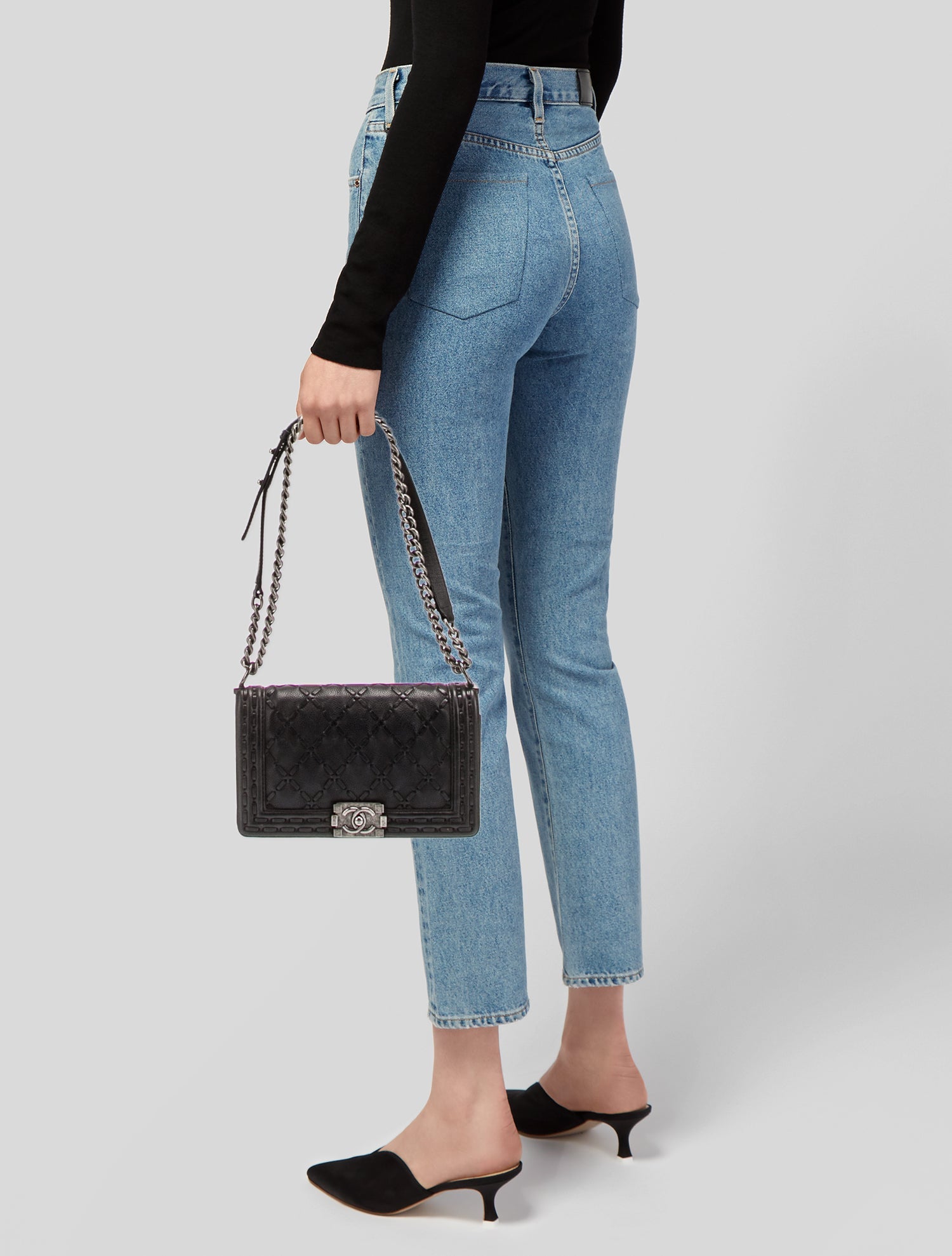 Chanel Medium Top Handle Boy Bag - Shoulder Bags, Handbags | The RealReal