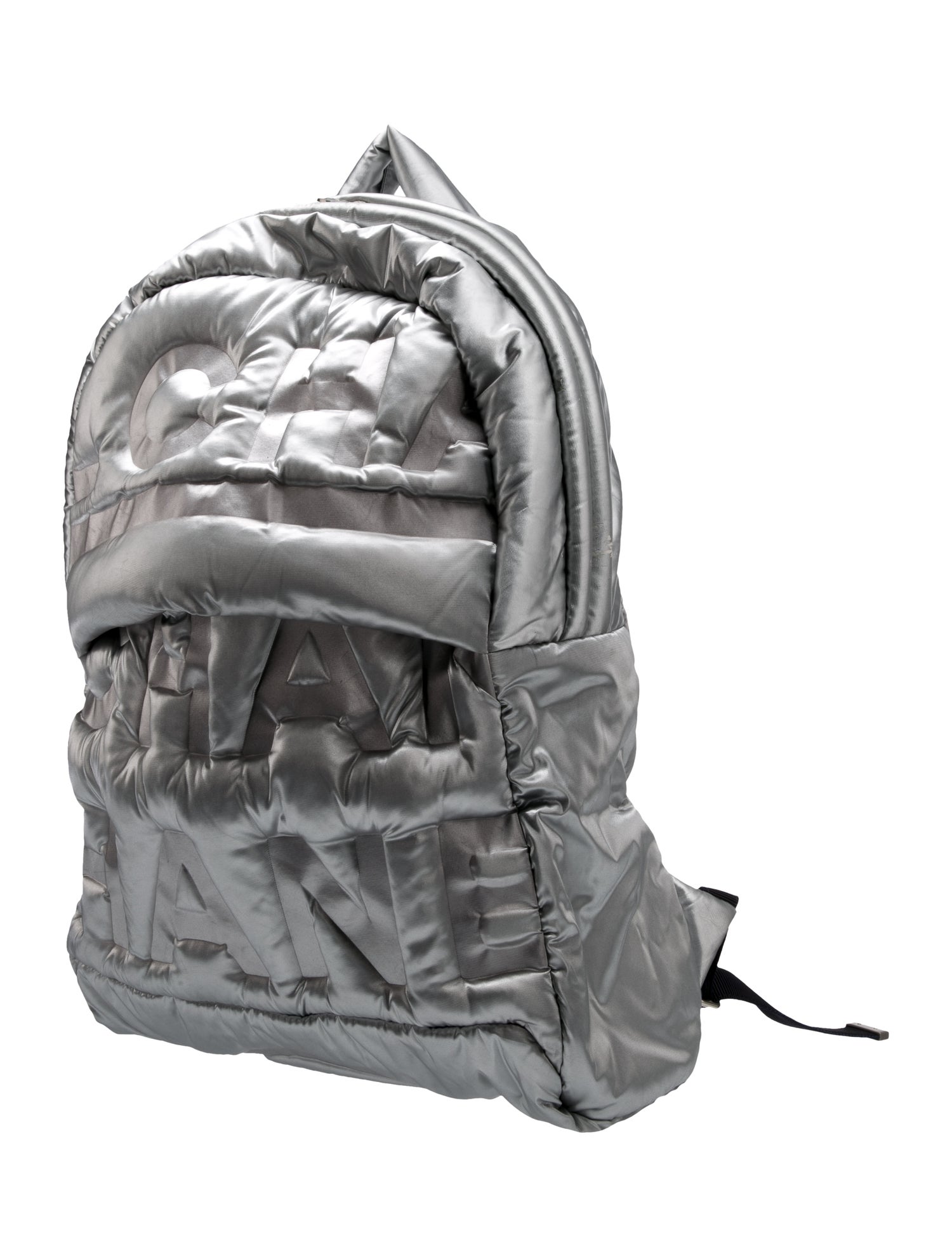 Chanel Doudoune Metallic Backpack - Metallic Backpacks, Handbags ...