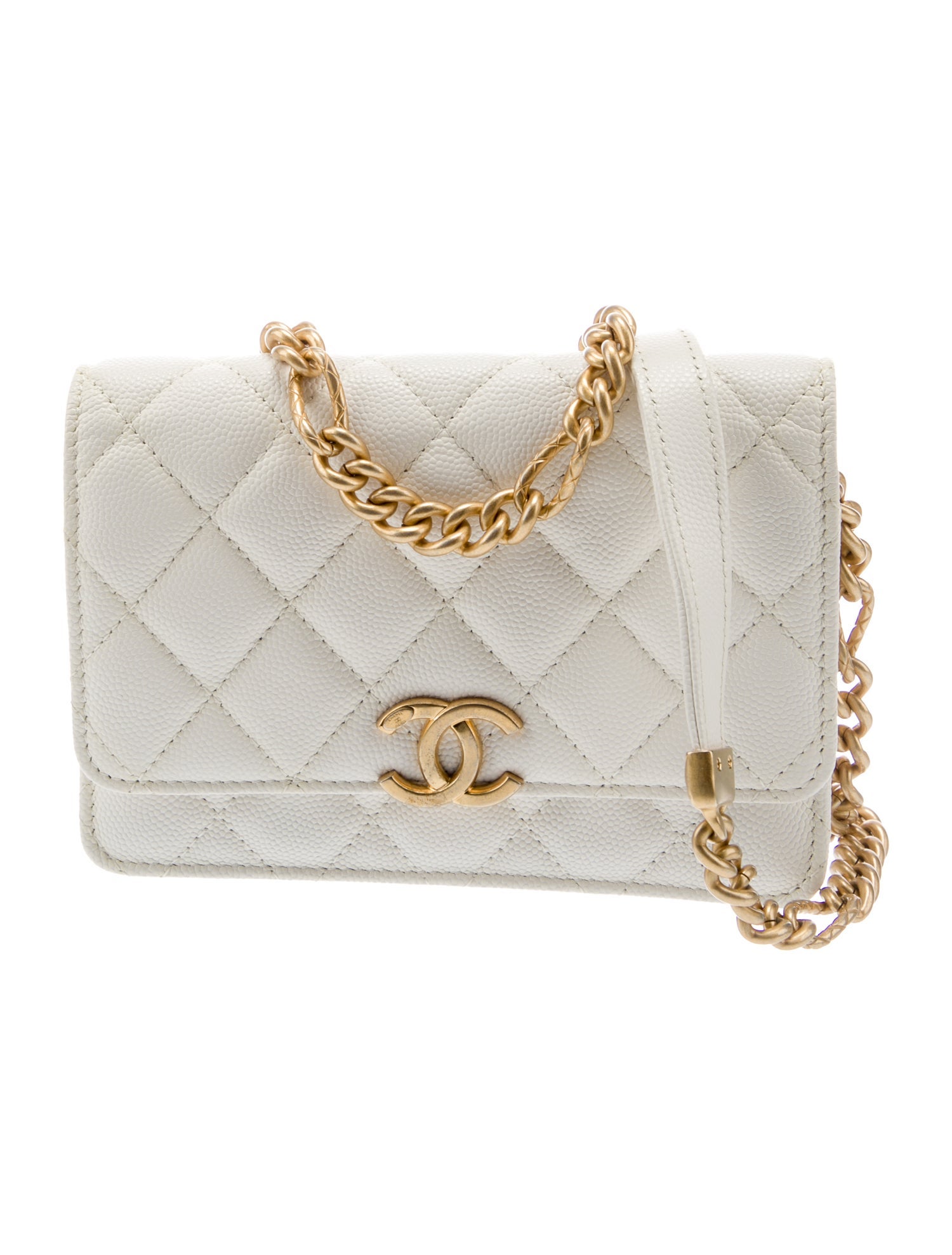 Chanel Bracelet On Chain - White Crossbody Bags, Handbags - CHA1118822 ...
