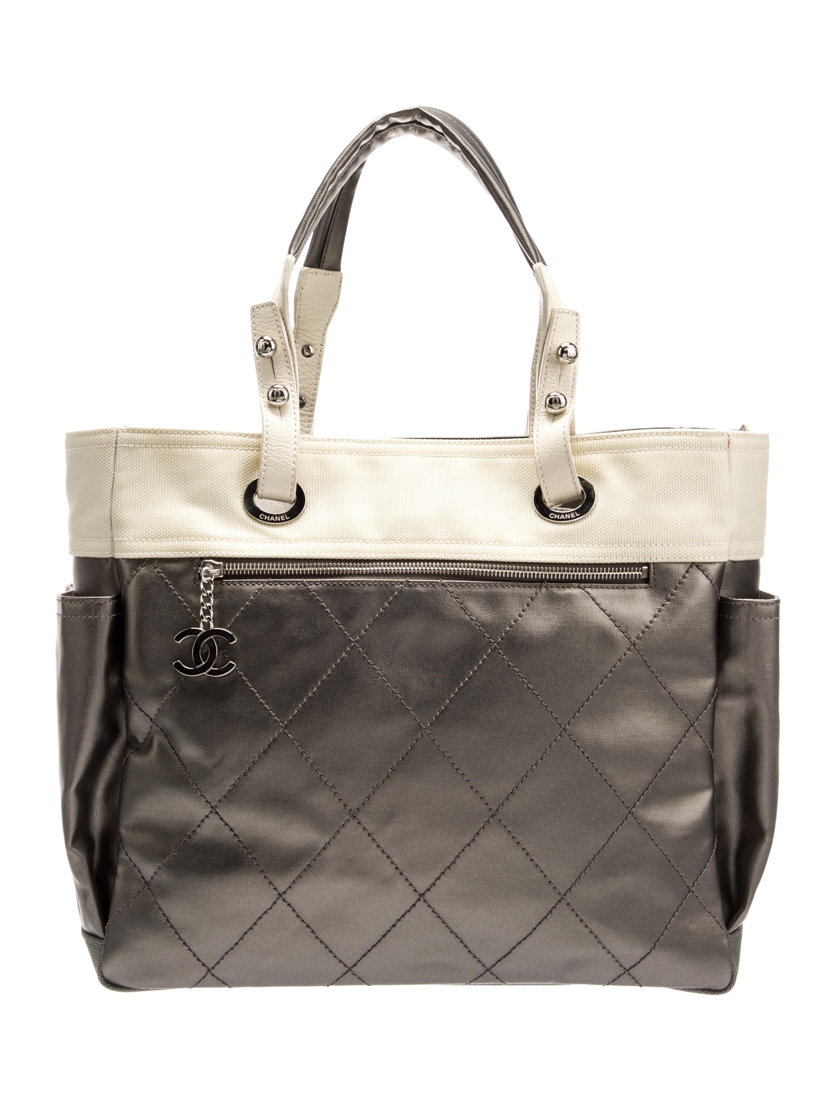 Chanel Large Paris-Biarritz Tote - Grey Totes, Handbags - CHA1121416 ...